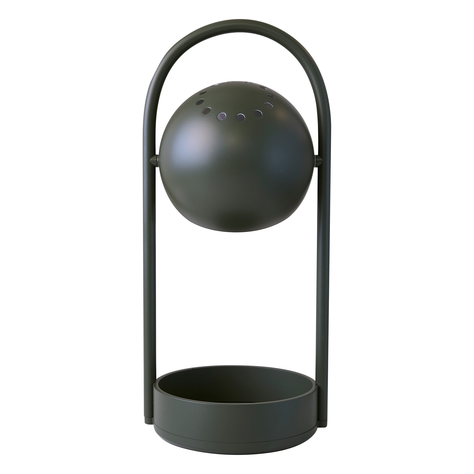Frandsen Ball portable table lamp, olive green | Finnish Design Shop