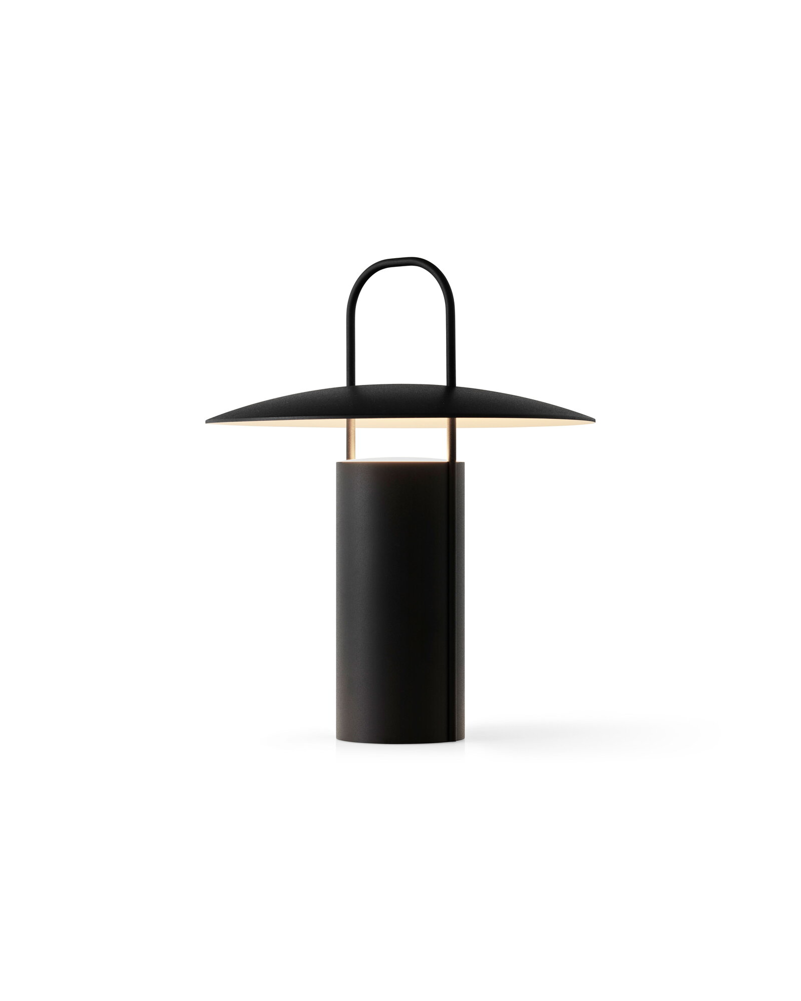 Audo Copenhagen Ray ladattava pöytävalaisin, musta | Finnish Design Shop