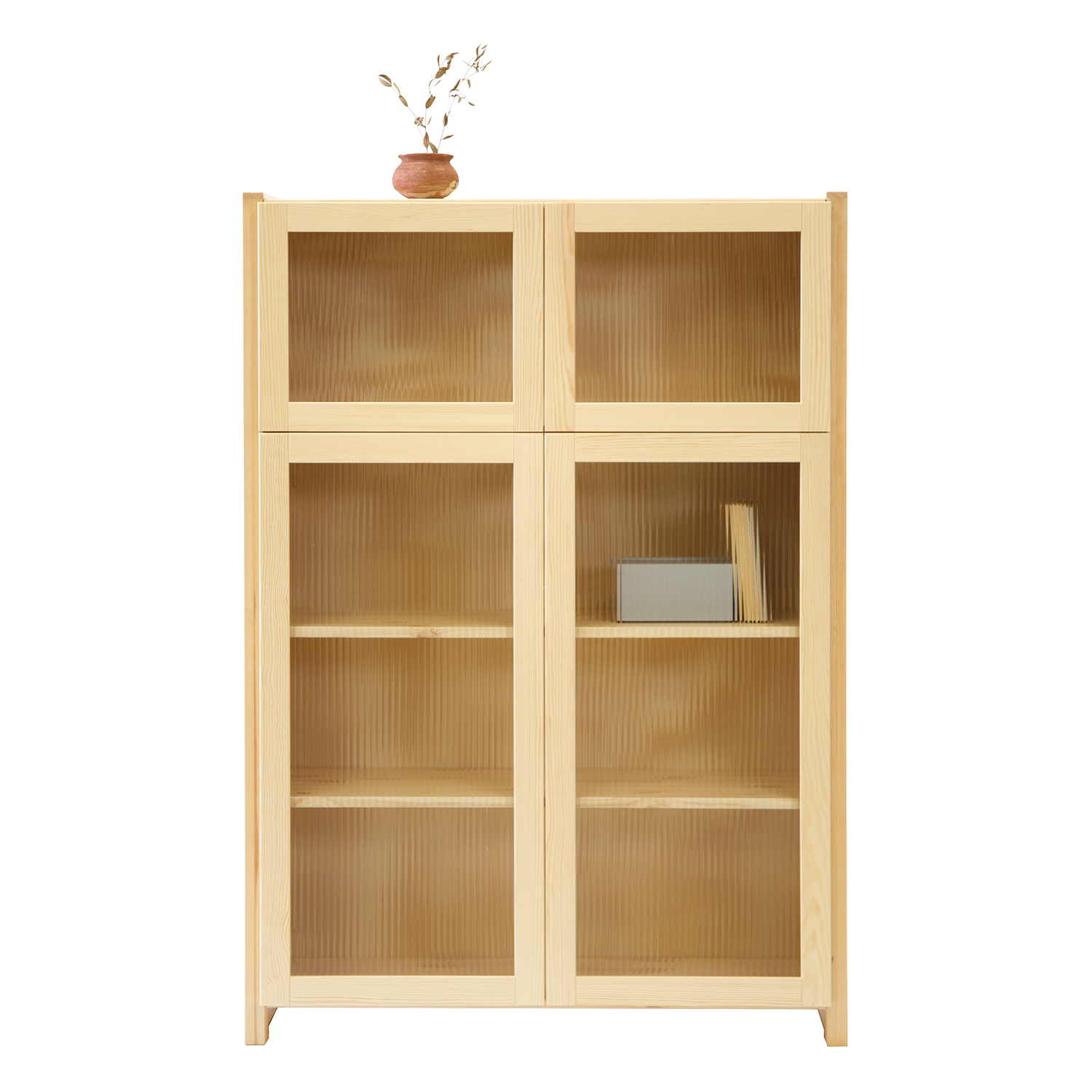 Lundia Classic vitriini aaltolasiovilla, 104 x 149 cm, luonnonvärinen ...