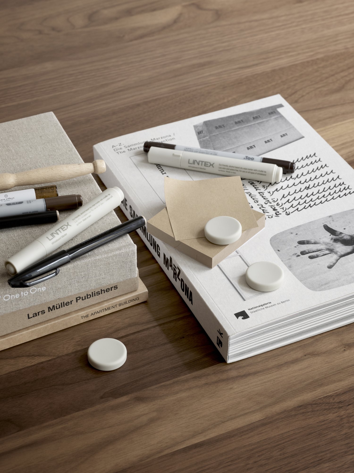 Lintex Writing board accessory kit, grey | Finnish Design Shop