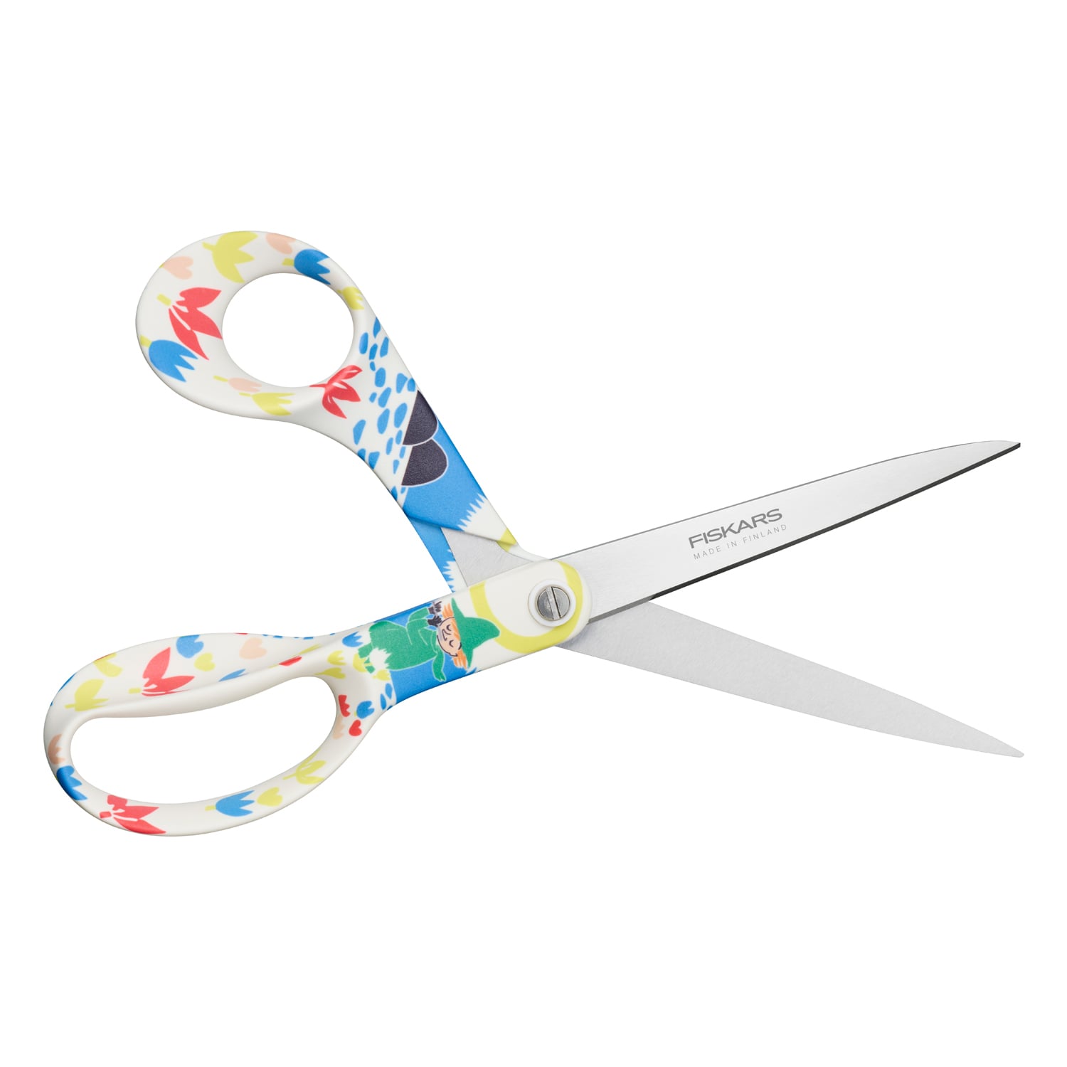 Fiskars Moomin general scissors, Snufkin | Finnish Design Shop
