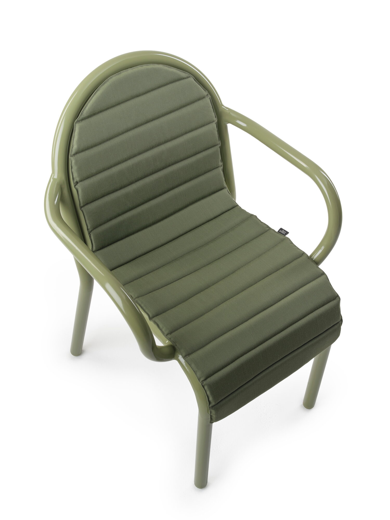 Tom Dixon Groove arm chair, moss | Finnish Design Shop