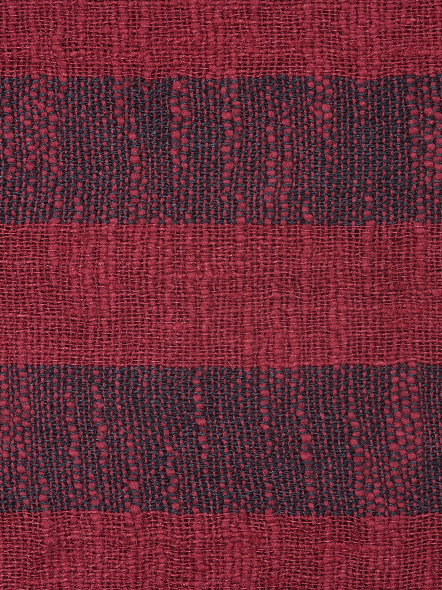 Tom Dixon Band plaid, 160 x 200 cm, bordeaux - noir | Finnish Design Shop