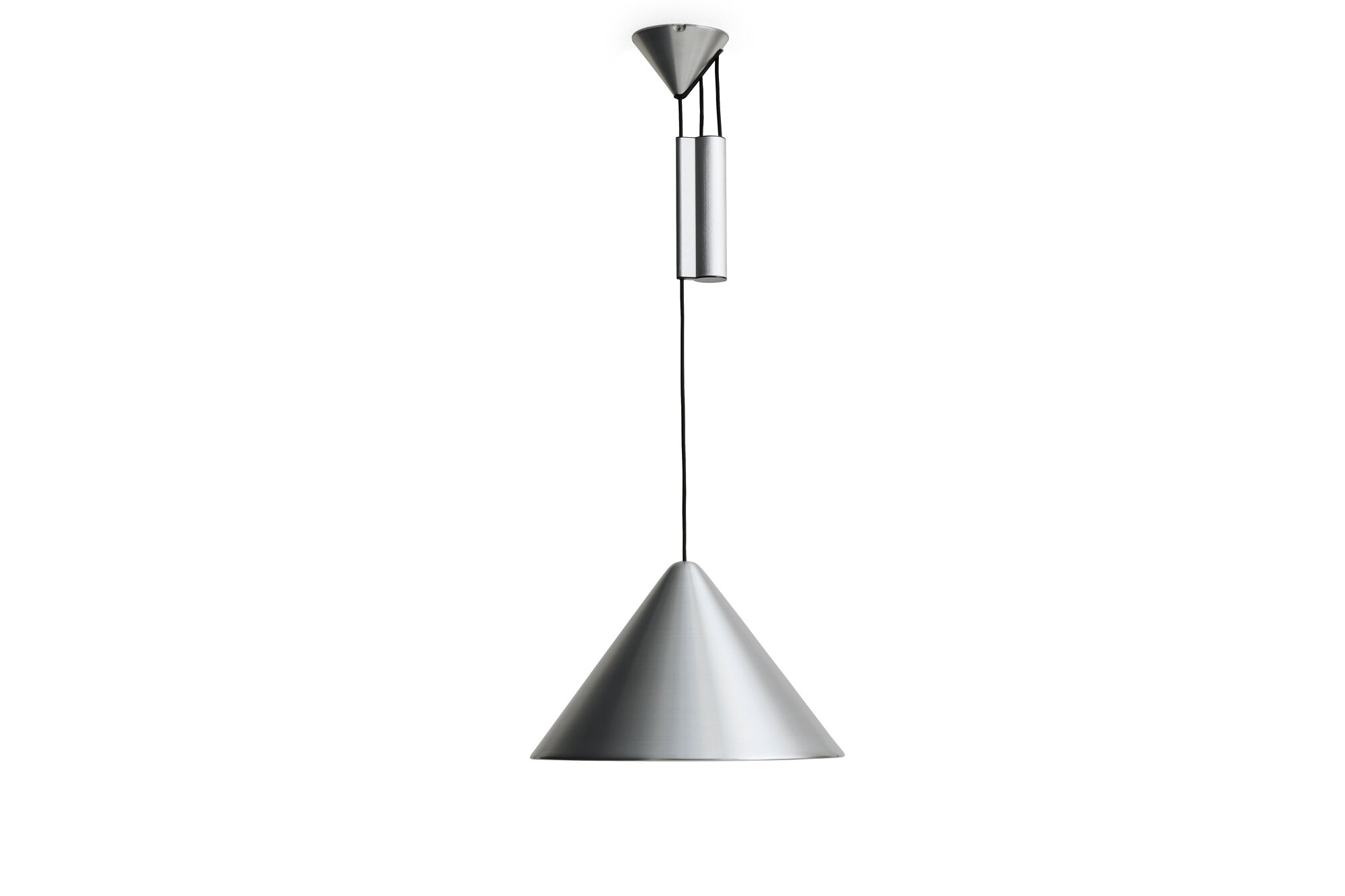 HAY Compass Adjustable pendant, 430, brushed aluminium | Finnish Design ...