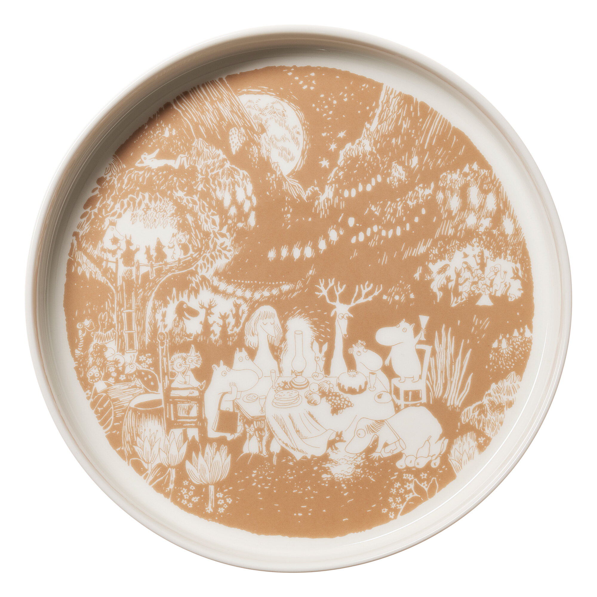 Moomin Arabia Moomin pie dish, 28 cm, Festive Moments | Finnish Design Shop