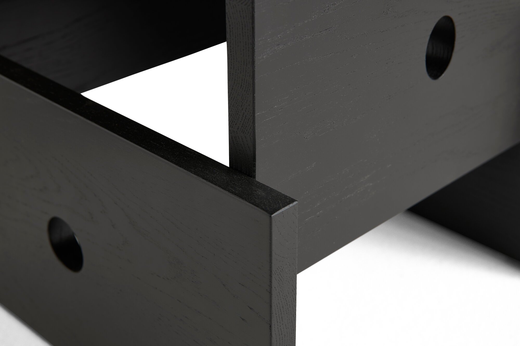 HAY Wood Box coffee table, black lacquered oak | Finnish Design Shop