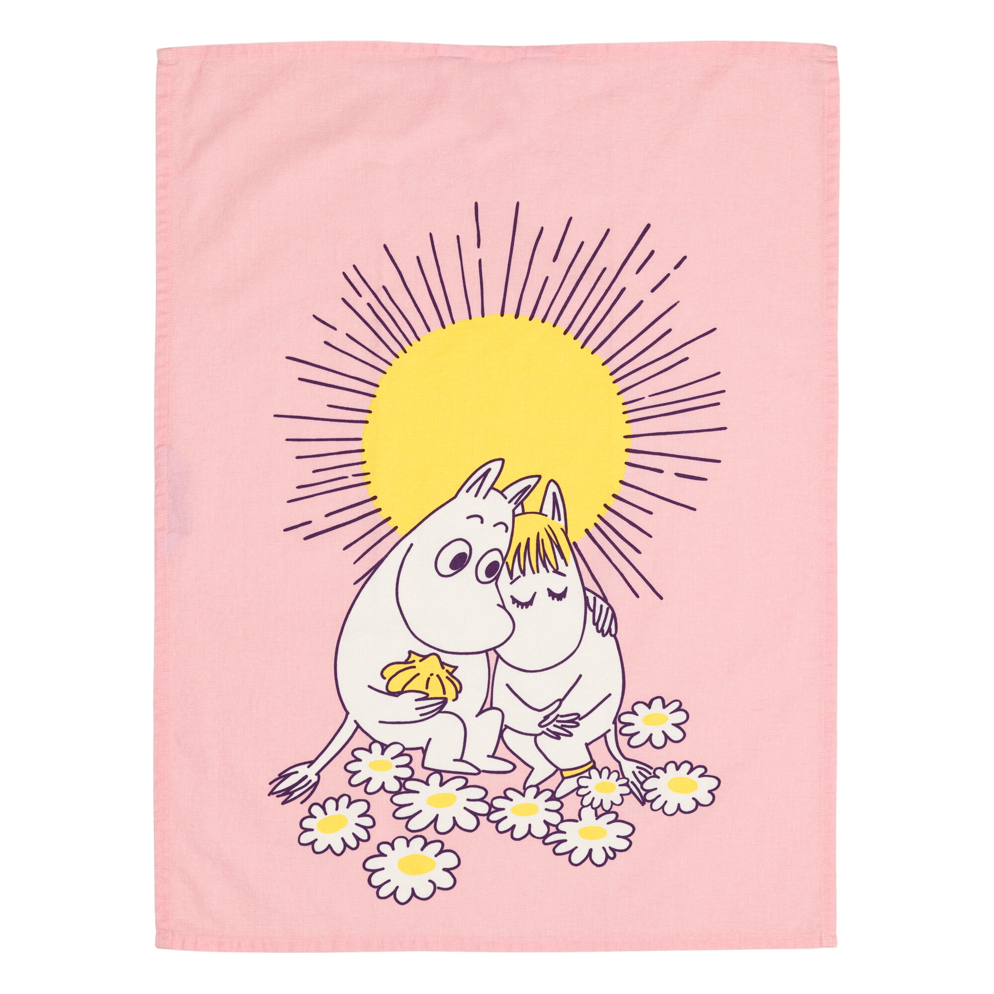 Moomin Arabia Moomin kitchen towel set, 50 x 70 cm, Sweethearts ...