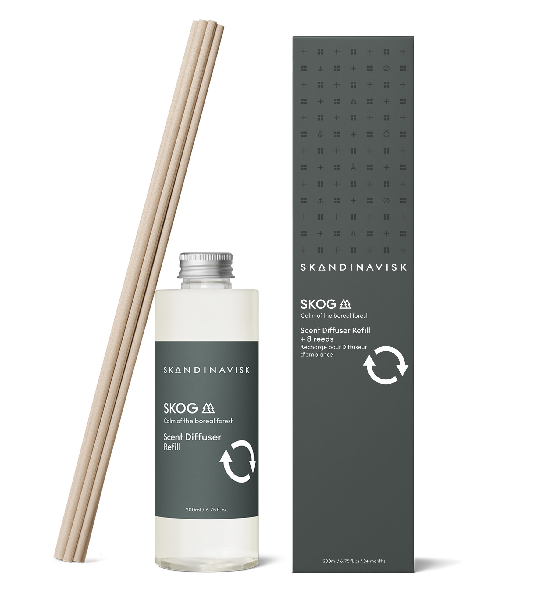 Skandinavisk Diffuser refill, SKOG, 200 ml | Finnish Design Shop