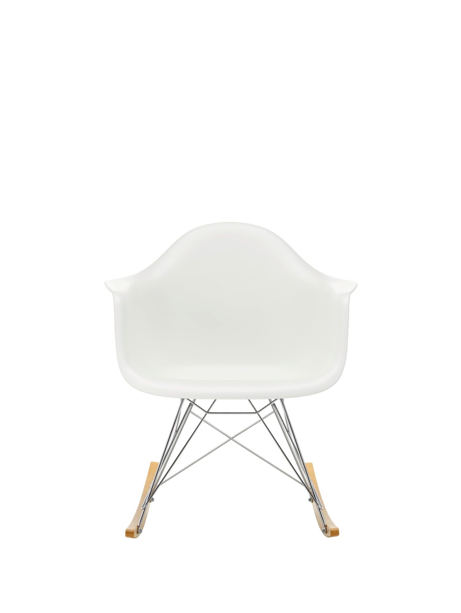 Vitra Eames RAR rocking chair, white | Finnish Design Shop UK
