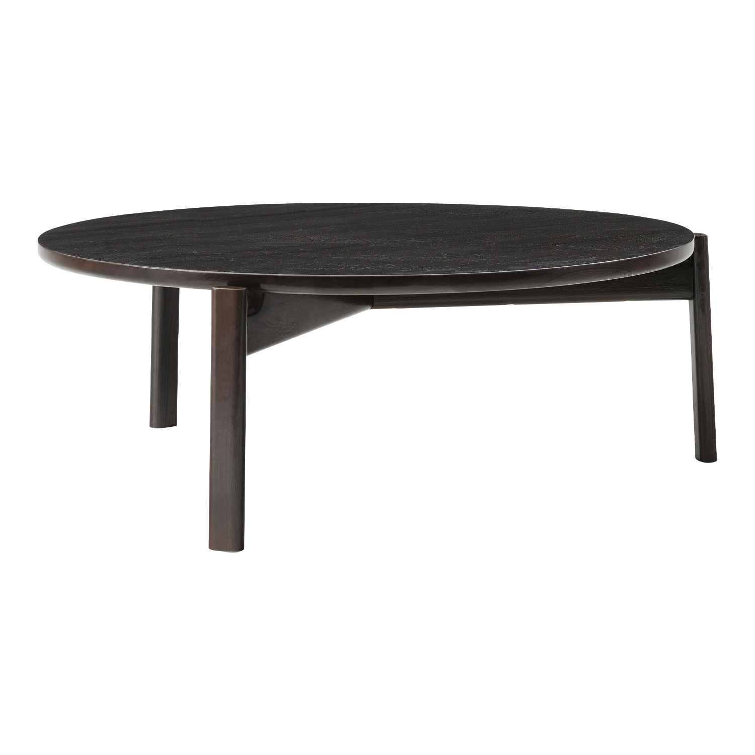 Audo Copenhagen Passage lounge table, 90 cm, dark oak | Finnish Design Shop