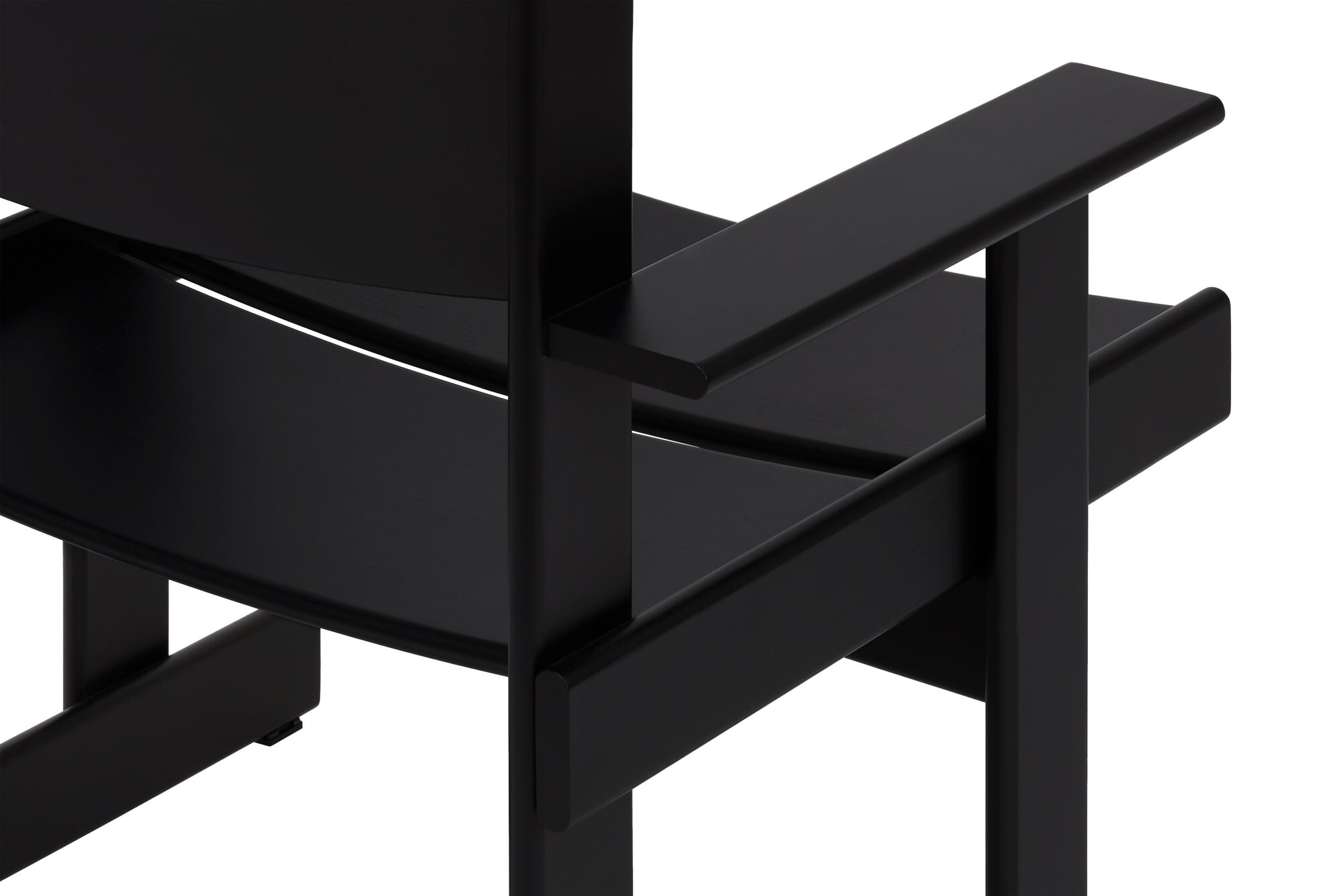 Hem Bullnose nojatuoli, musta | Finnish Design Shop