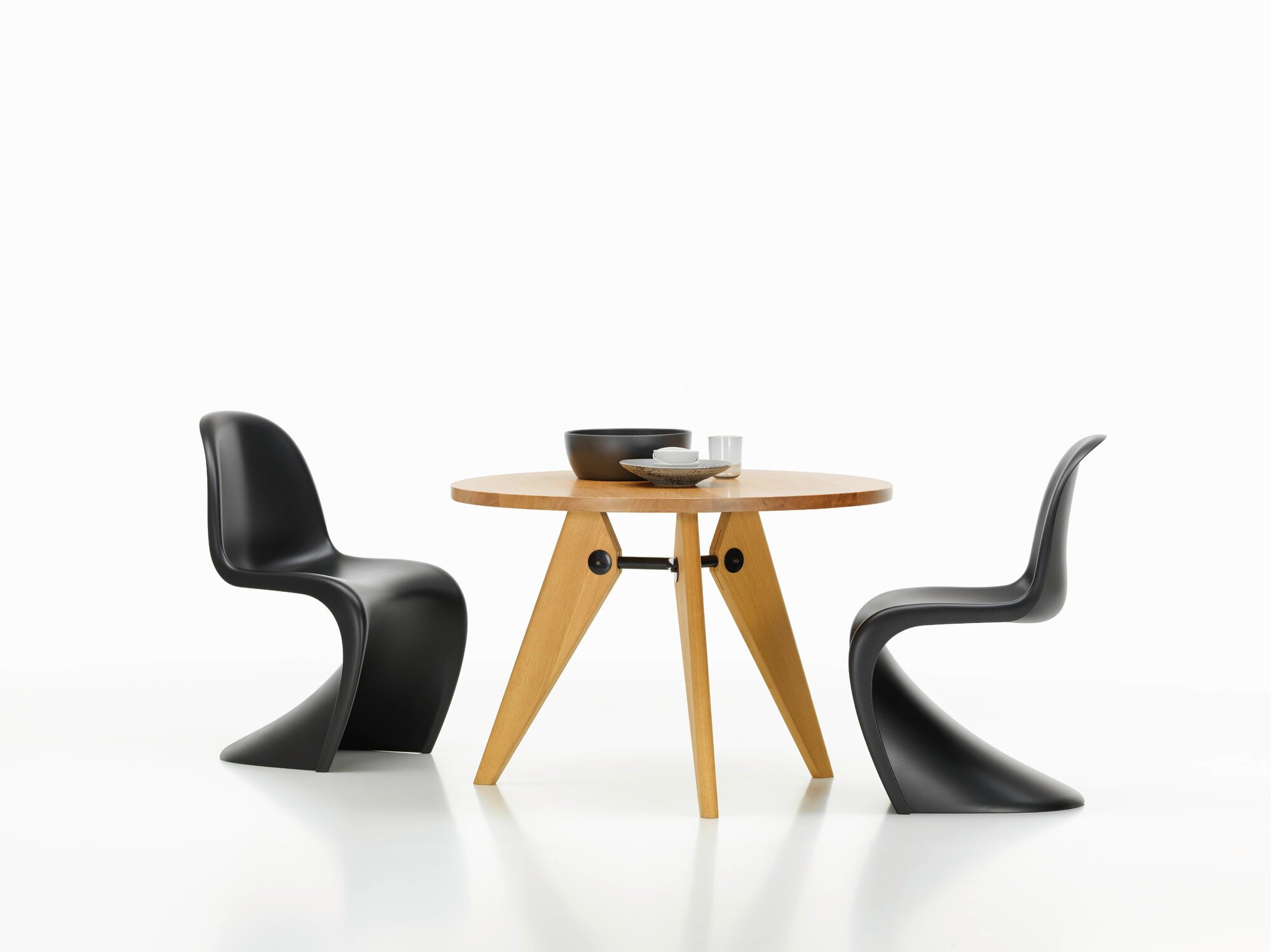 Vitra Panton tuoli, musta | Finnish Design Shop