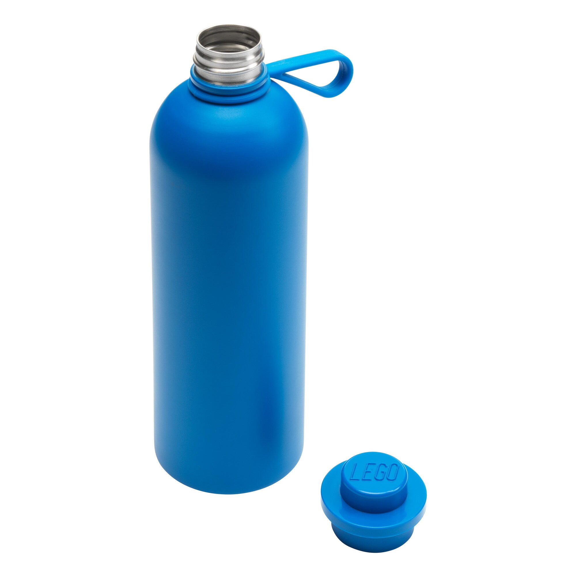 Room Copenhagen Lego steel bottle, blue | Finnish Design Shop