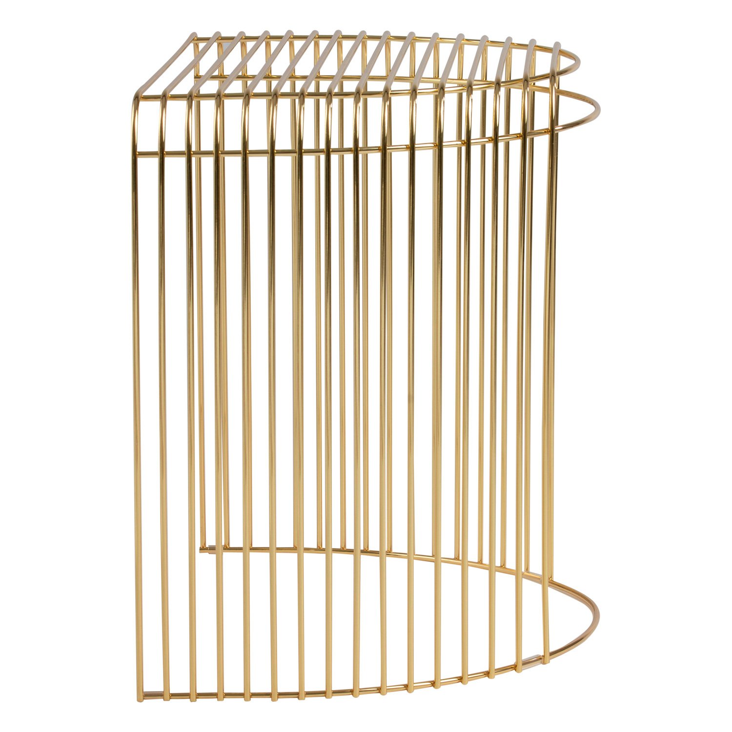 AYTM Curva table, gold | Finnish Design Shop