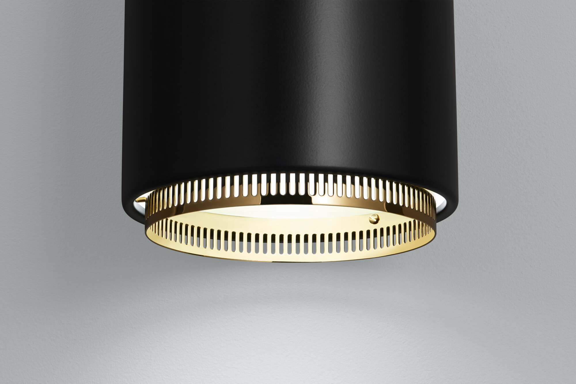 Artek Aalto pendant lamp A110 "Hand Grenade", black | Finnish Design Shop