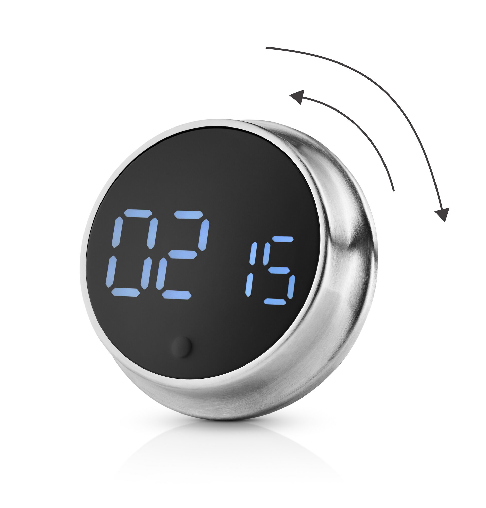 Eva Solo Magnetic timer, steel | Finnish Design Shop