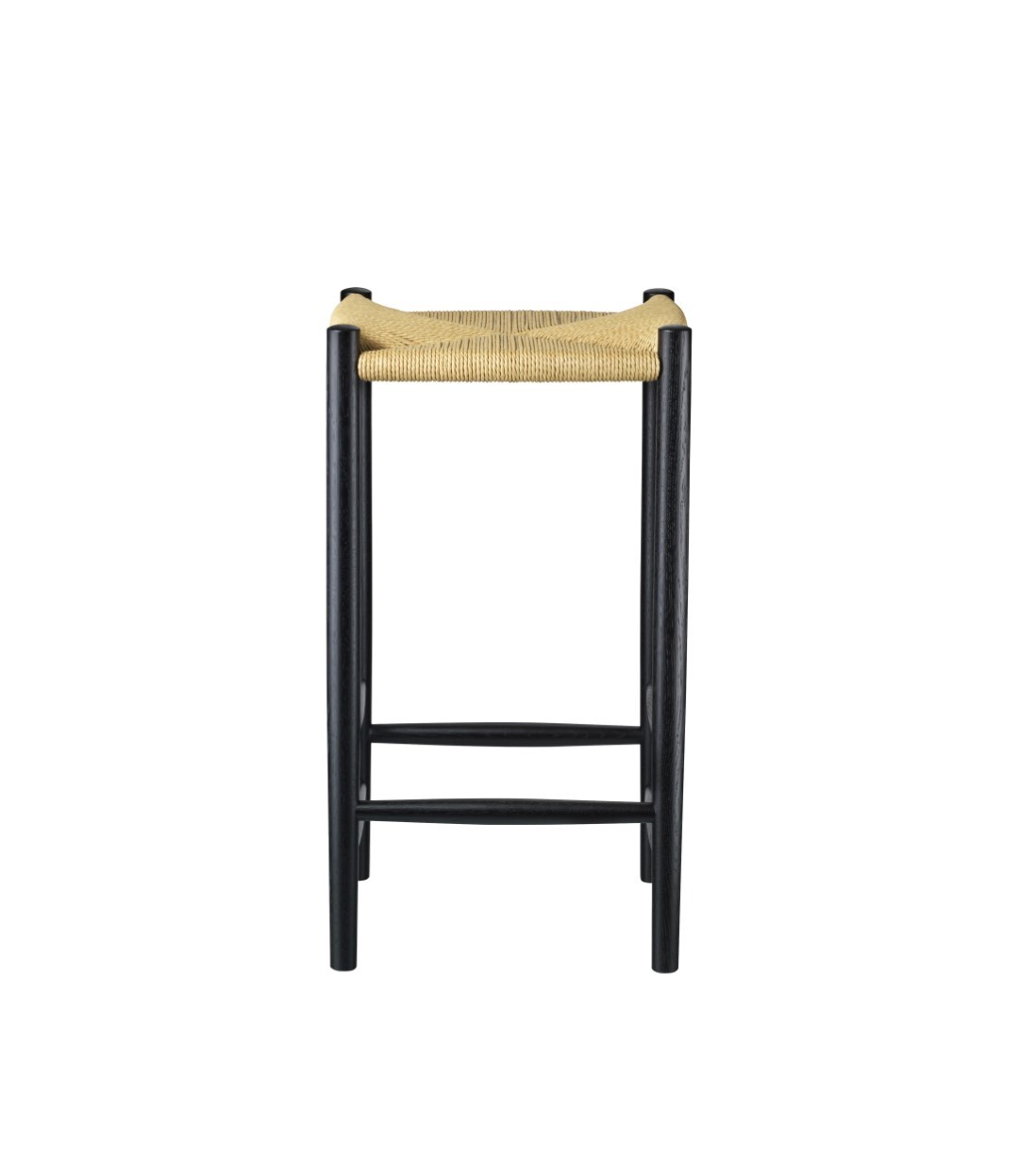 FDB Møbler J164C counter stool, 67 cm, black oak | Finnish Design Shop
