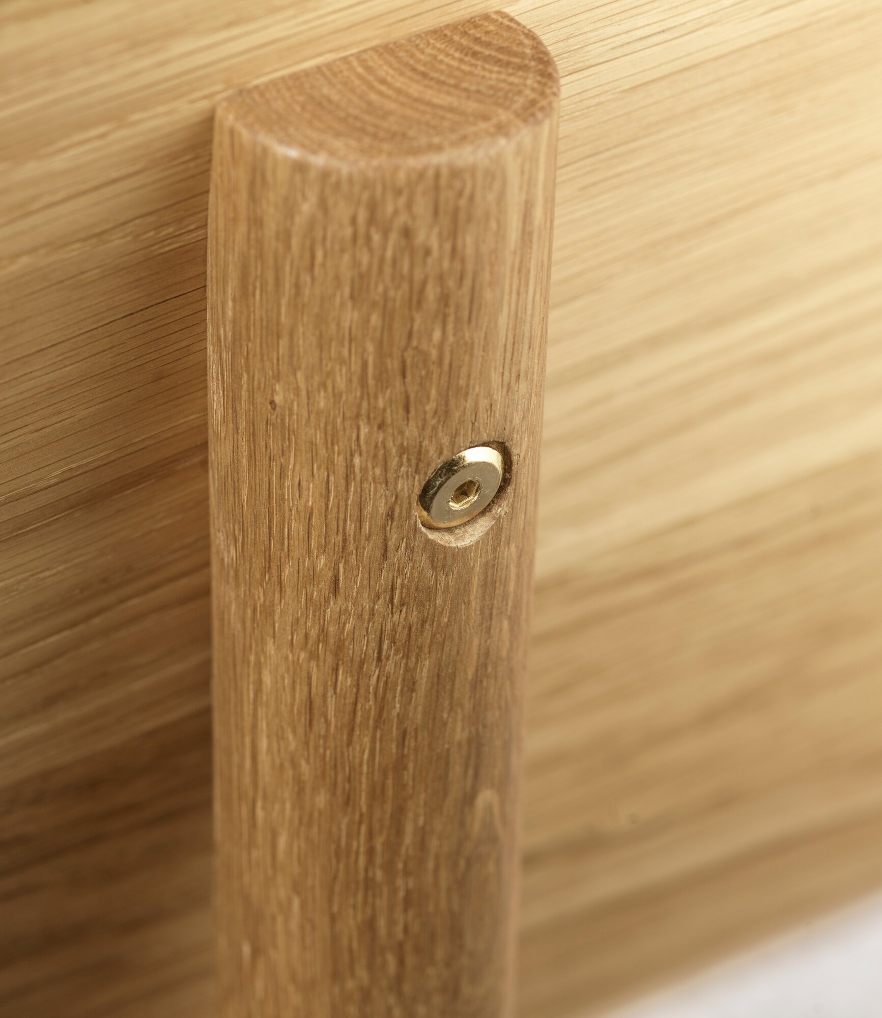 FDB Møbler G30 Radius bed frame, 180 x 200 cm, oiled oak | Finnish ...