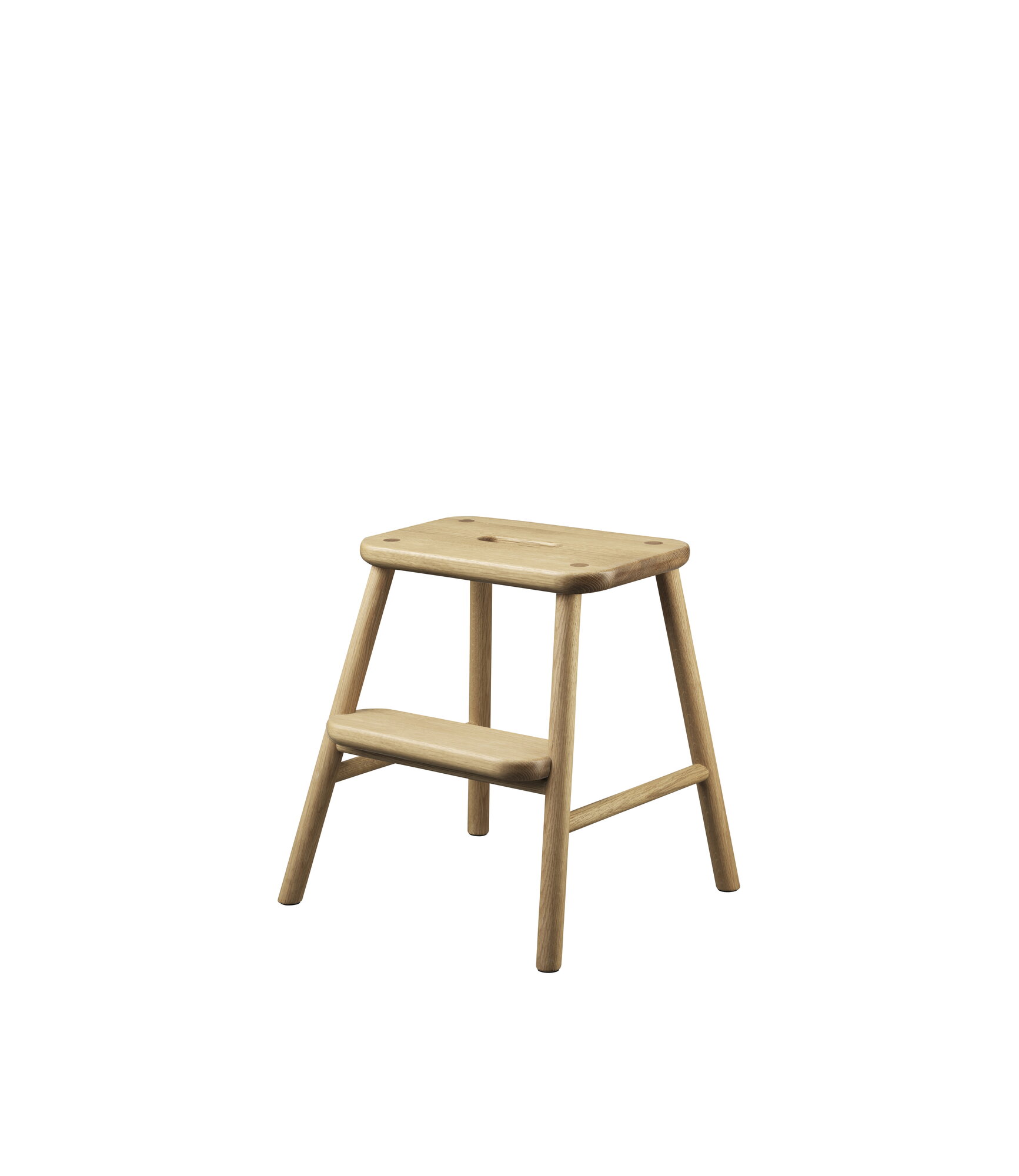 FDB Møbler J180 Sønderup step ladder, oak | Finnish Design Shop