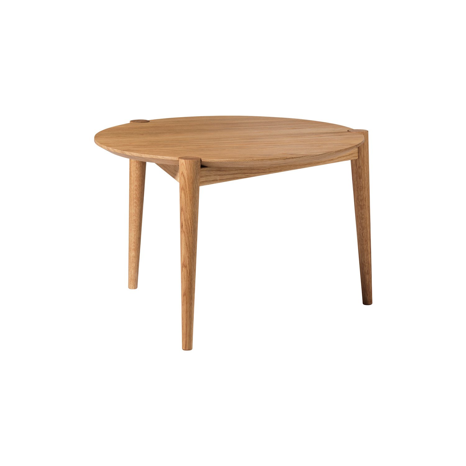 FDB Møbler D102 Søs coffee table, 55 cm, oiled oak | Finnish Design Shop