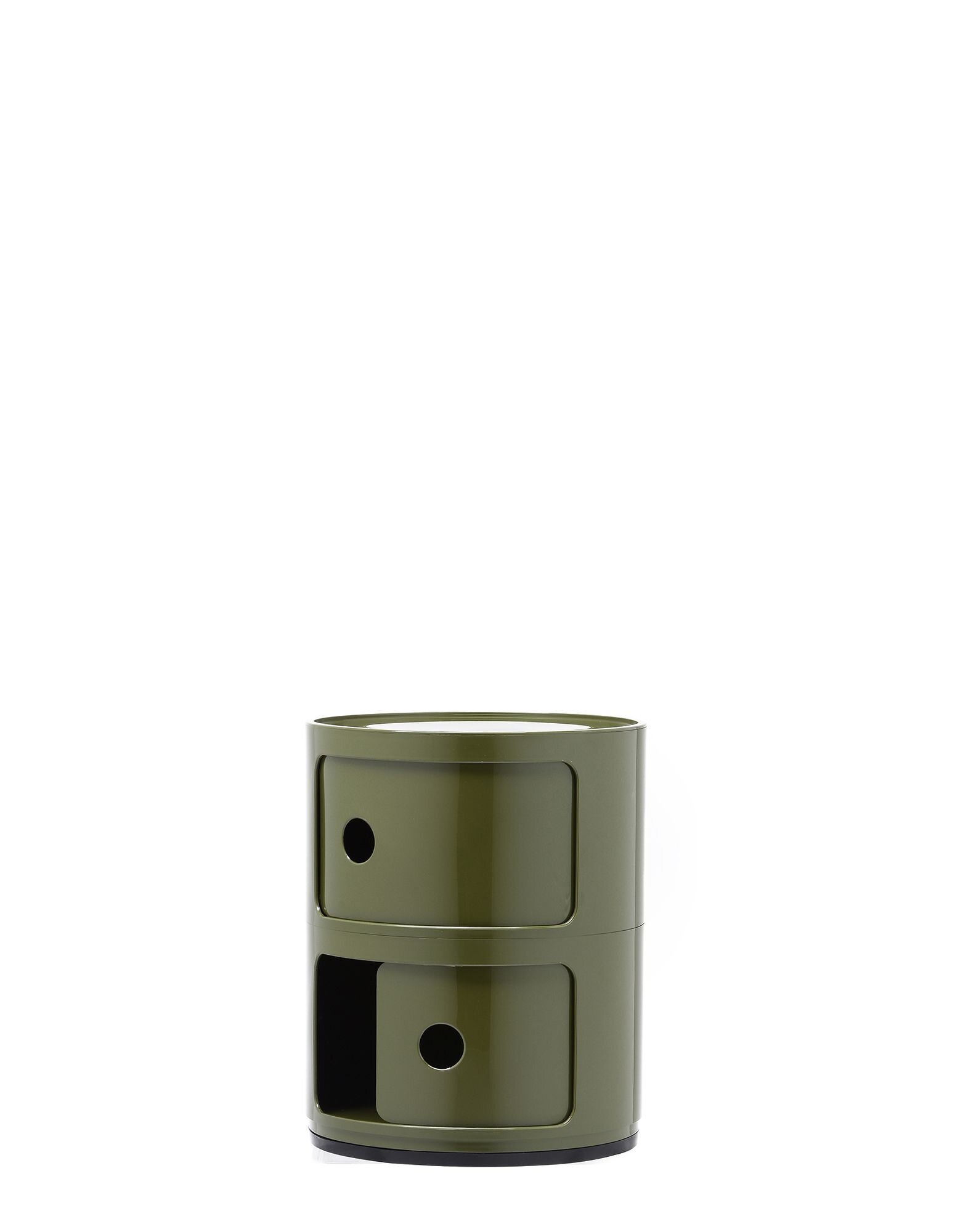 Kartell Componibili storage unit, 2 modules, green | Finnish Design Shop
