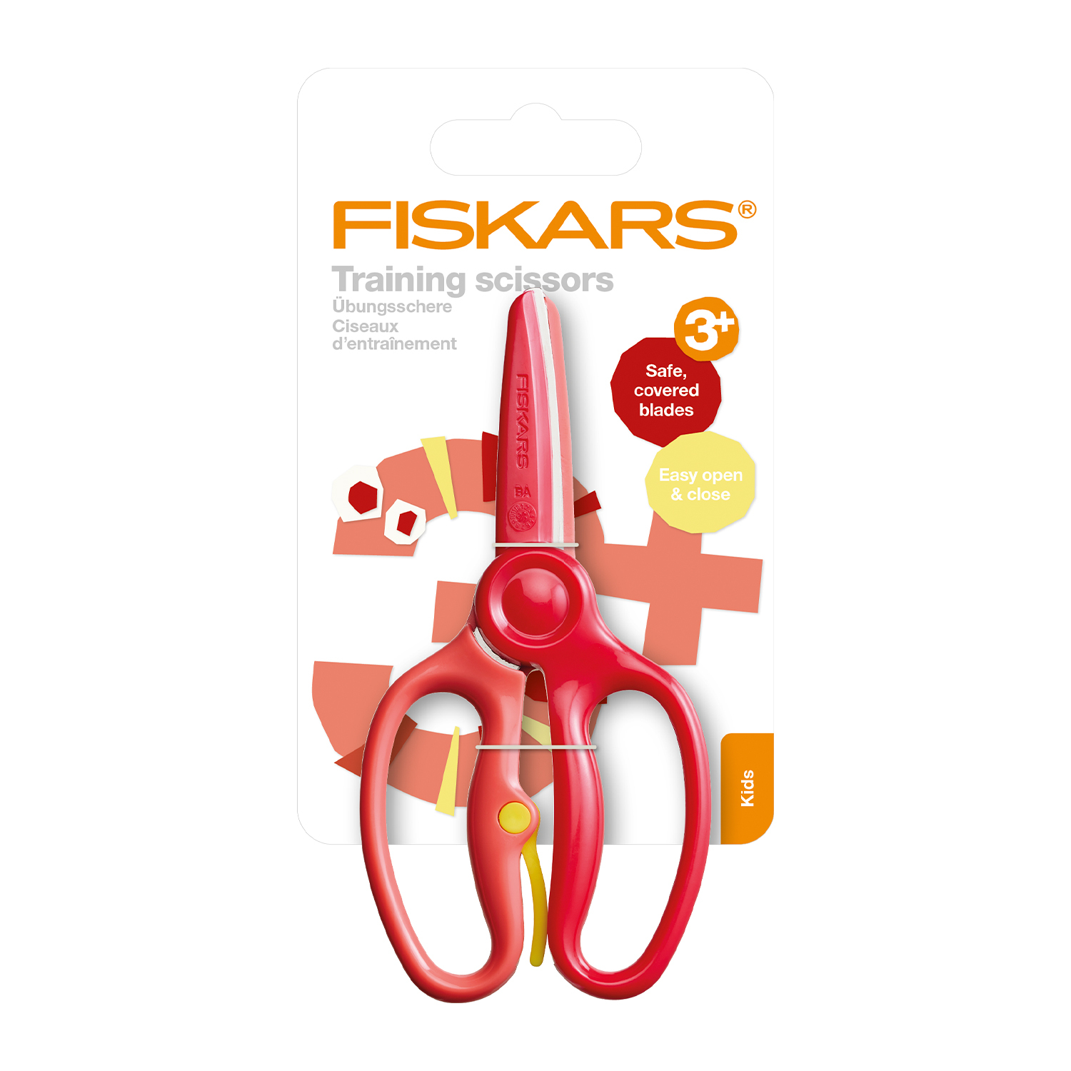 Fiskars Training scissors, red | Finnish Design Shop