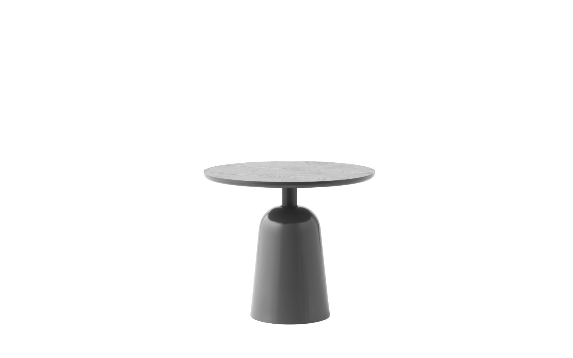 Normann Copenhagen Turn side table 55 cm, grey | Finnish Design Shop