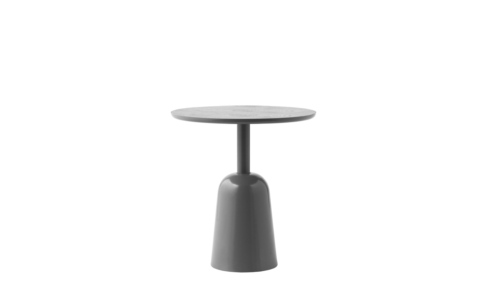 Normann Copenhagen Turn side table 55 cm, grey | Finnish Design Shop