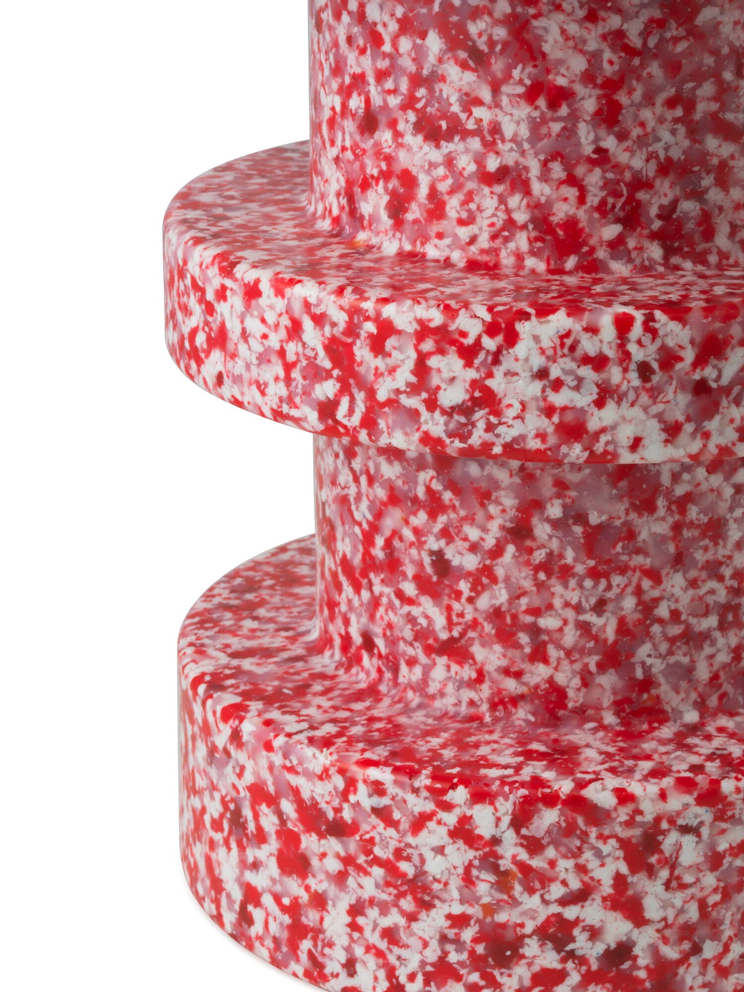 Normann Copenhagen Bit stool, stack, red | Finnish Design Shop UK