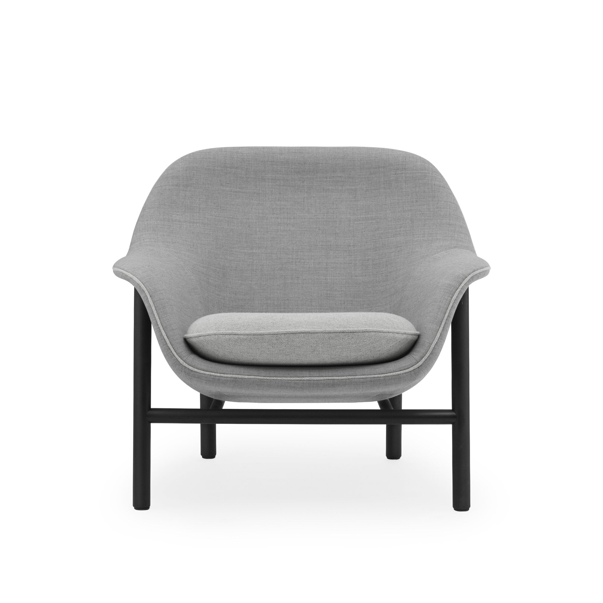 Normann Copenhagen Drape nojatuoli, matala, Remix 113 - Hallingdal 100 ...