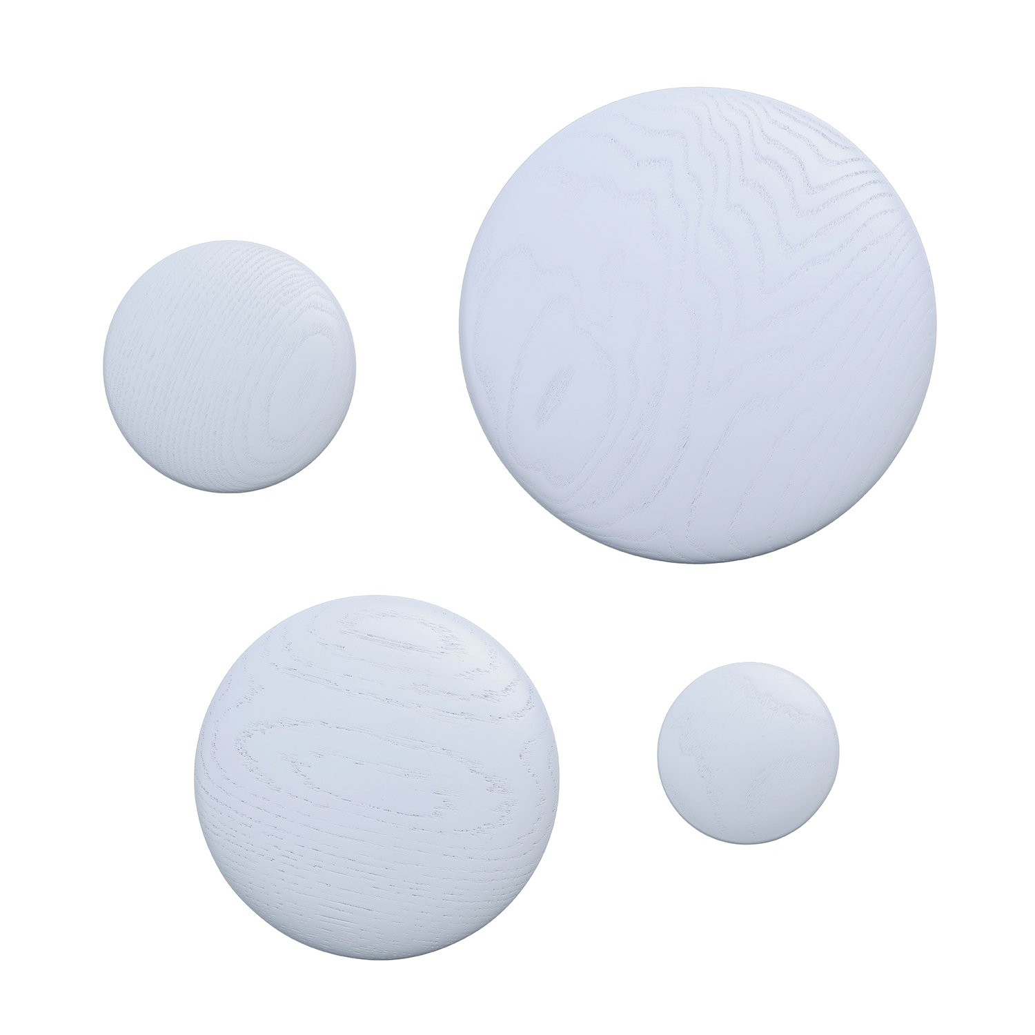 Muuto Dots Wood coat hook, light blue | Finnish Design Shop