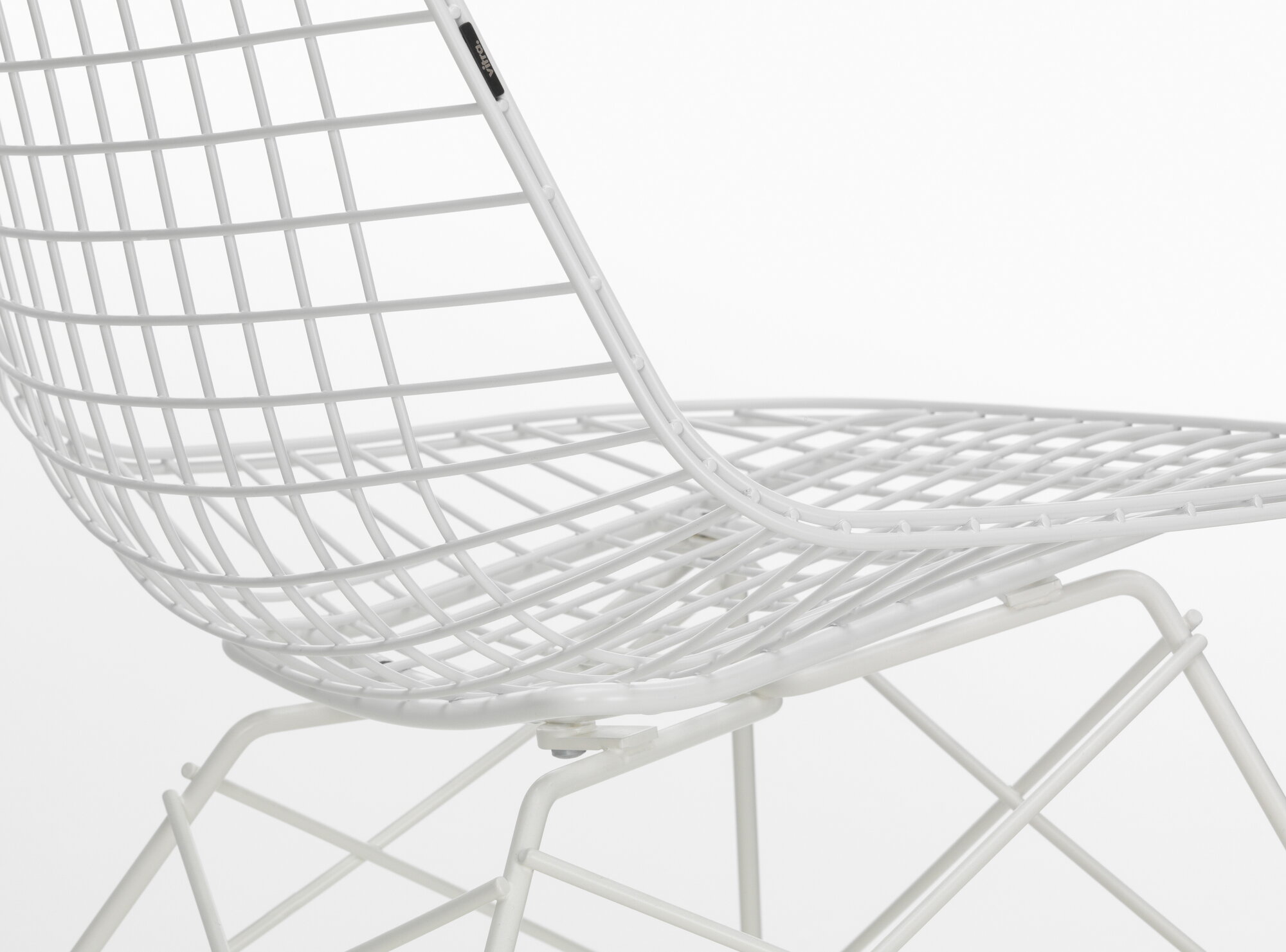 Vitra Wire Chair LKR, white | Finnish Design Shop