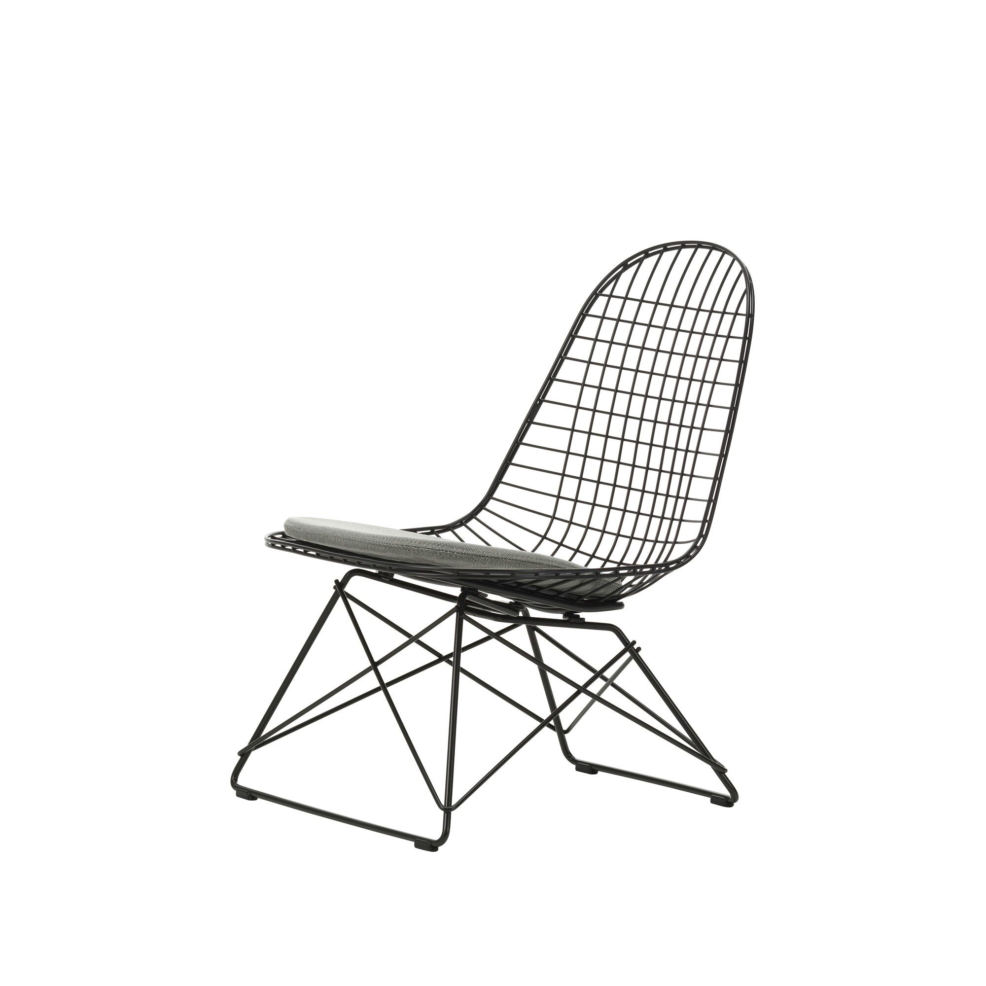 Vitra Wire Chair LKR, black | Finnish Design Shop