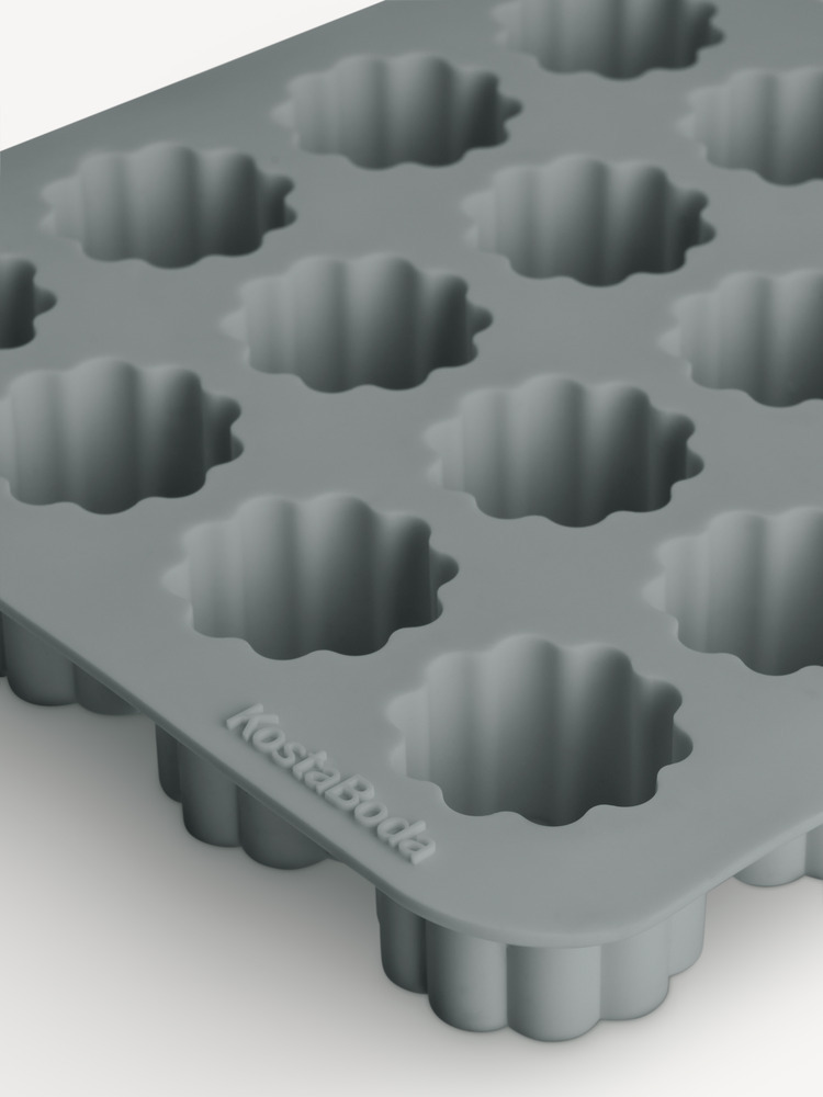 Kosta Boda Viva ice cube form, 16 pieces, 3 cl, anthracite | Finnish ...