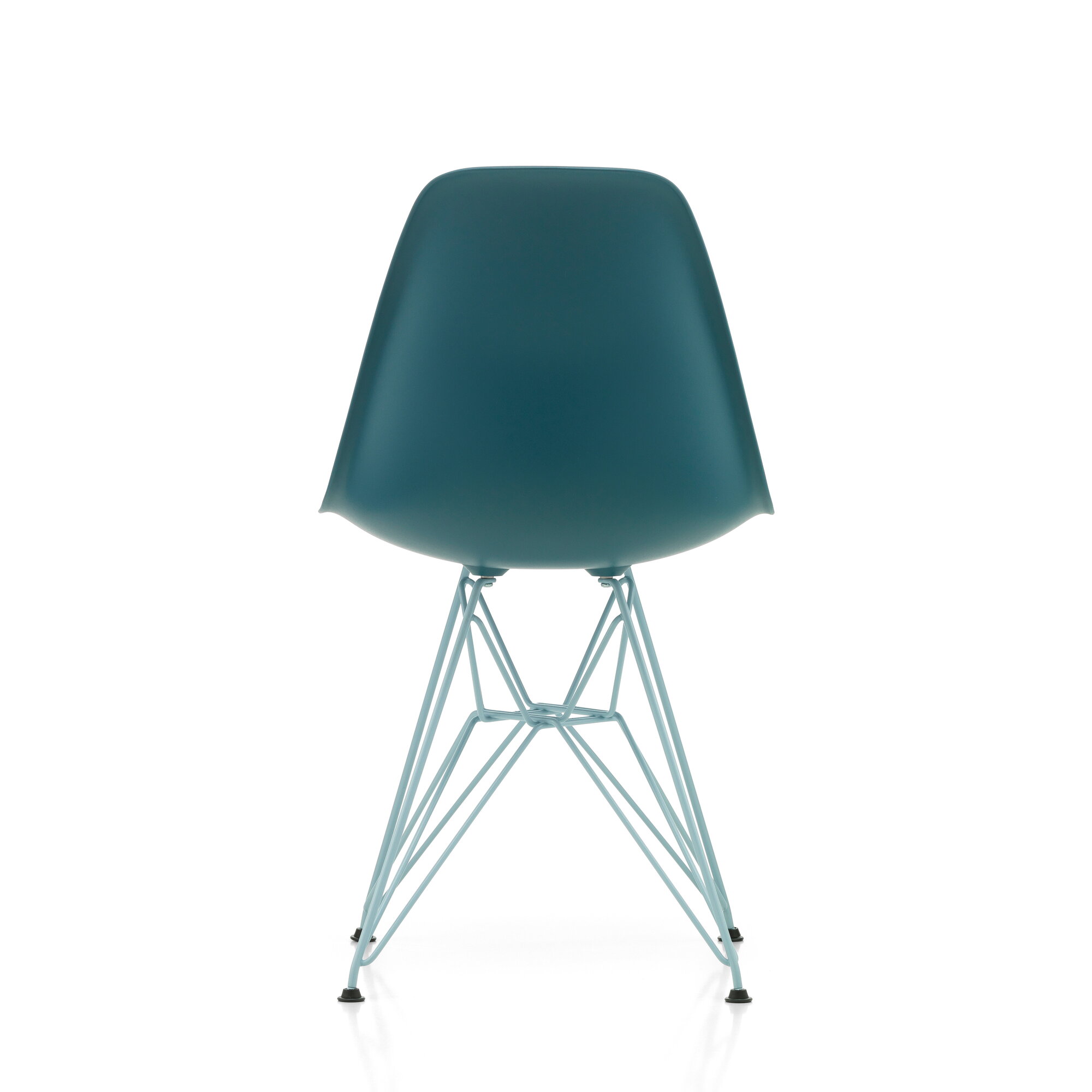 Vitra Eames DSR chair, sea blue RE - sky blue | Finnish Design Shop CH