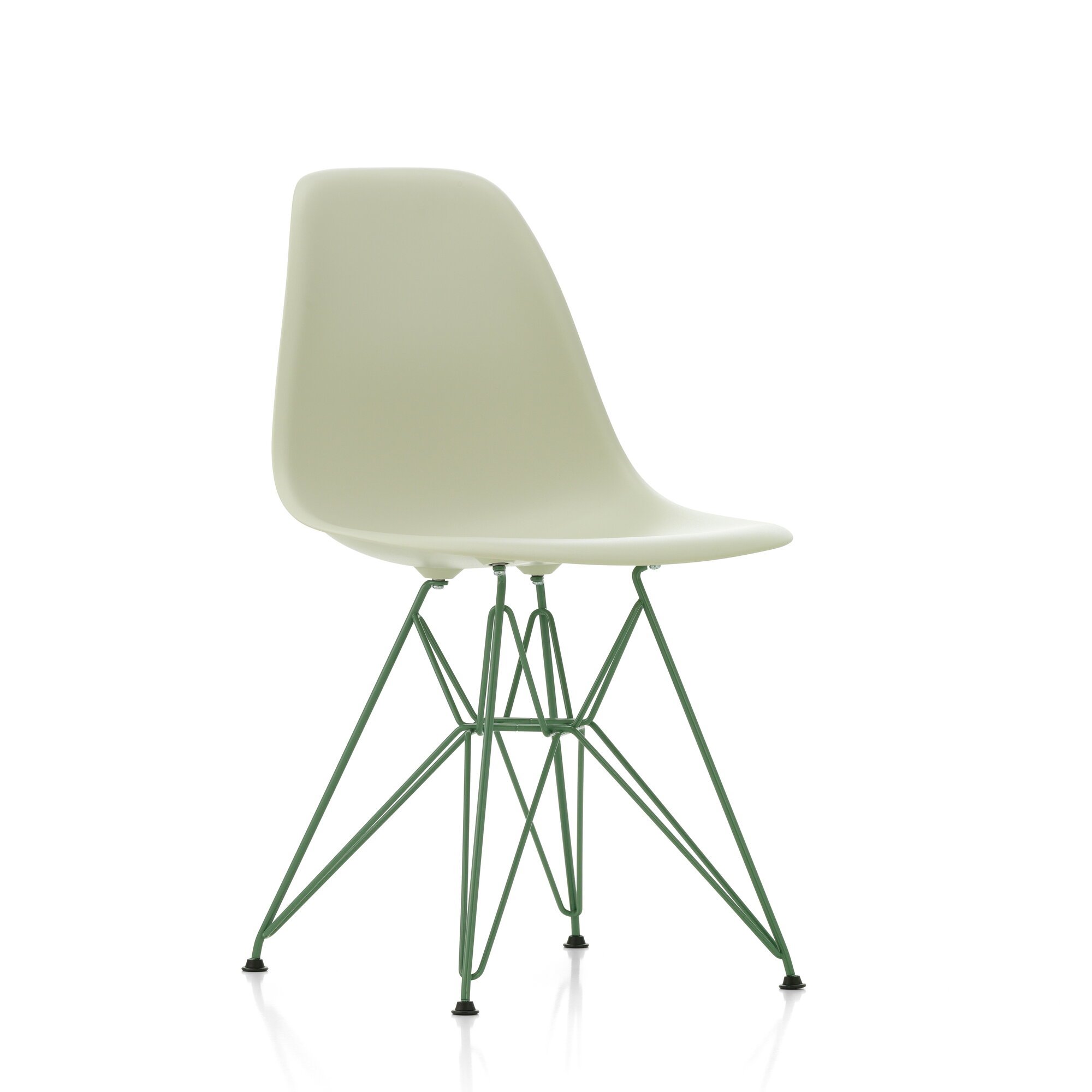 Vitra Eames DSR chair, pebble RE - Eames sea foam green | Finnish ...