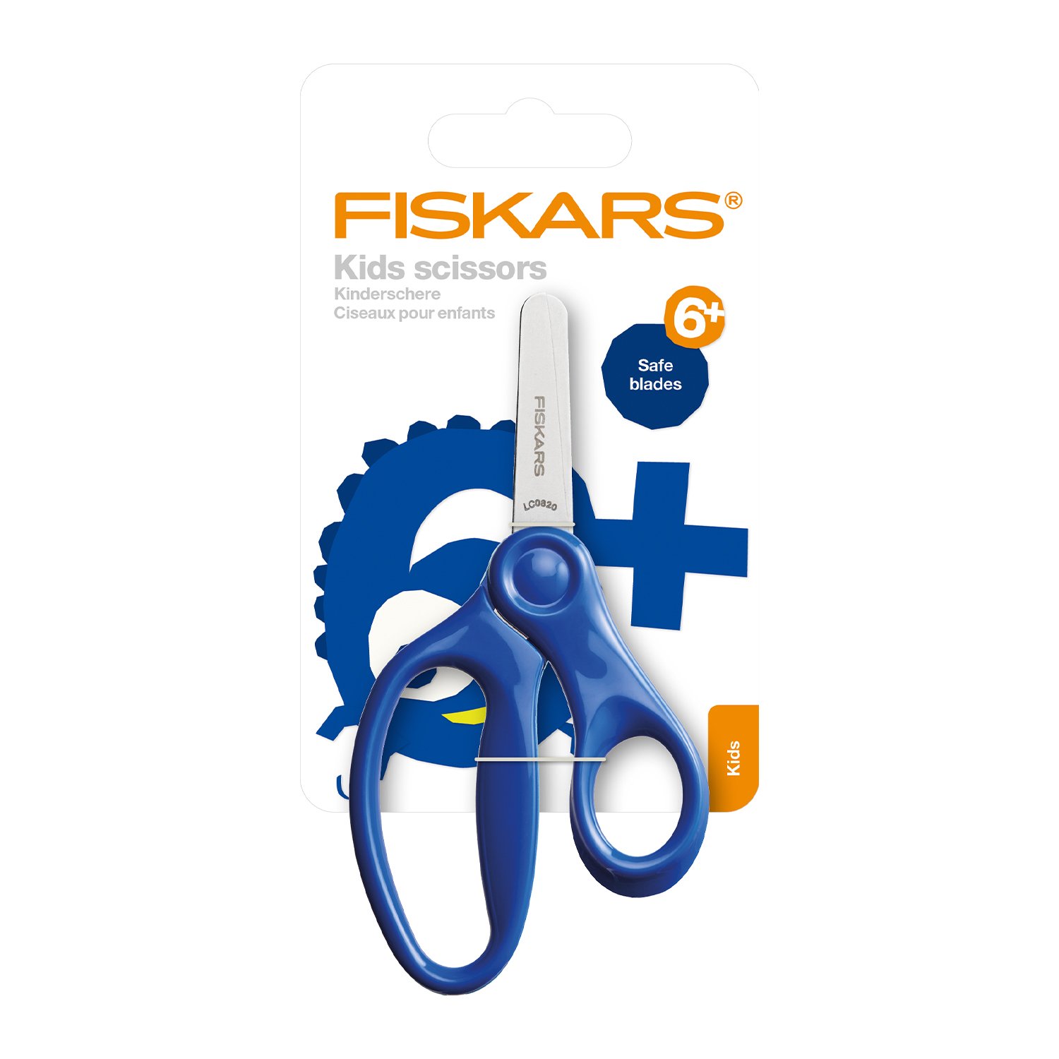 Fiskars Kids scissors 13 cm, blue | Finnish Design Shop