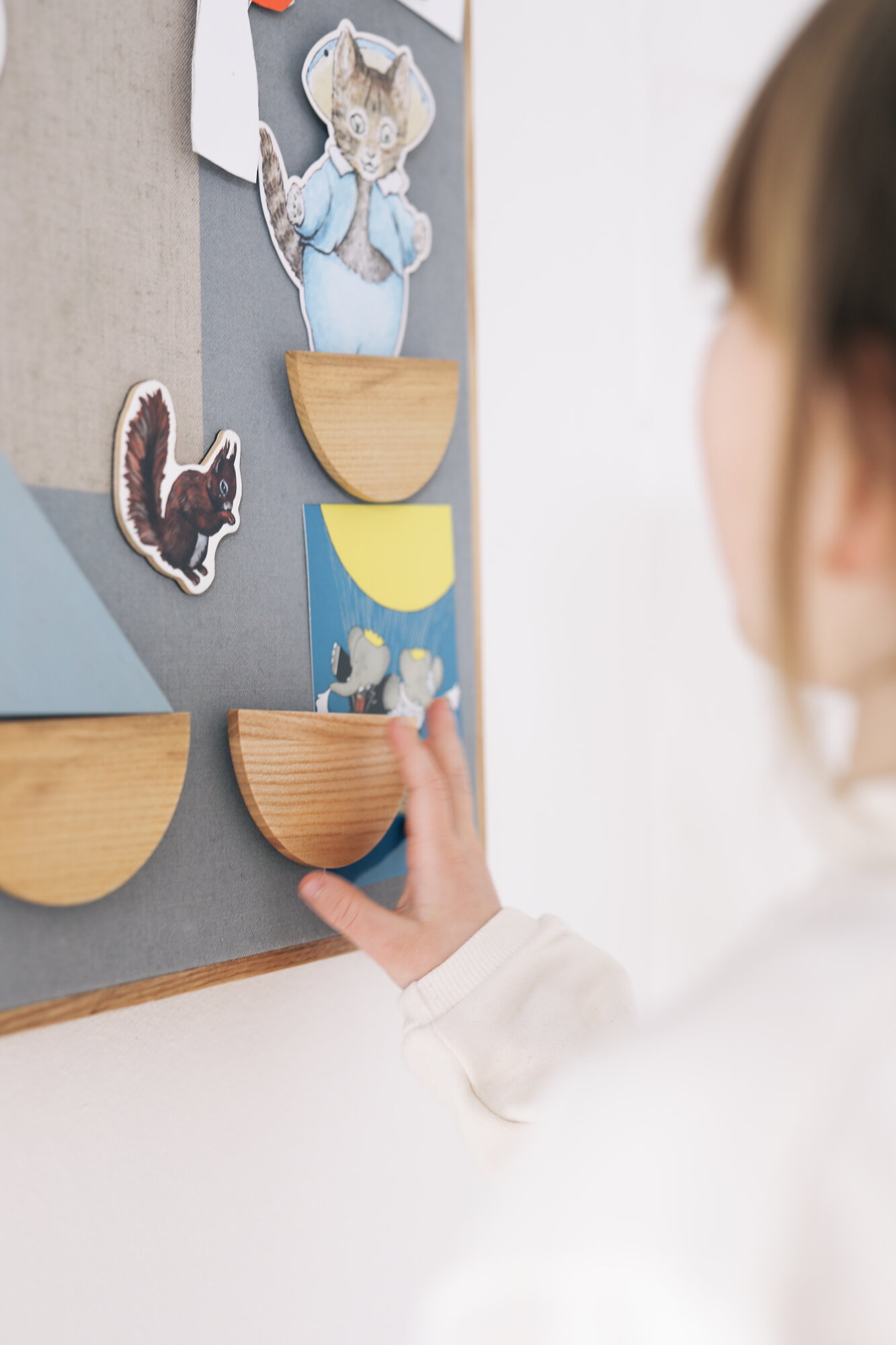 Nofred Magnet set, blue | Finnish Design Shop