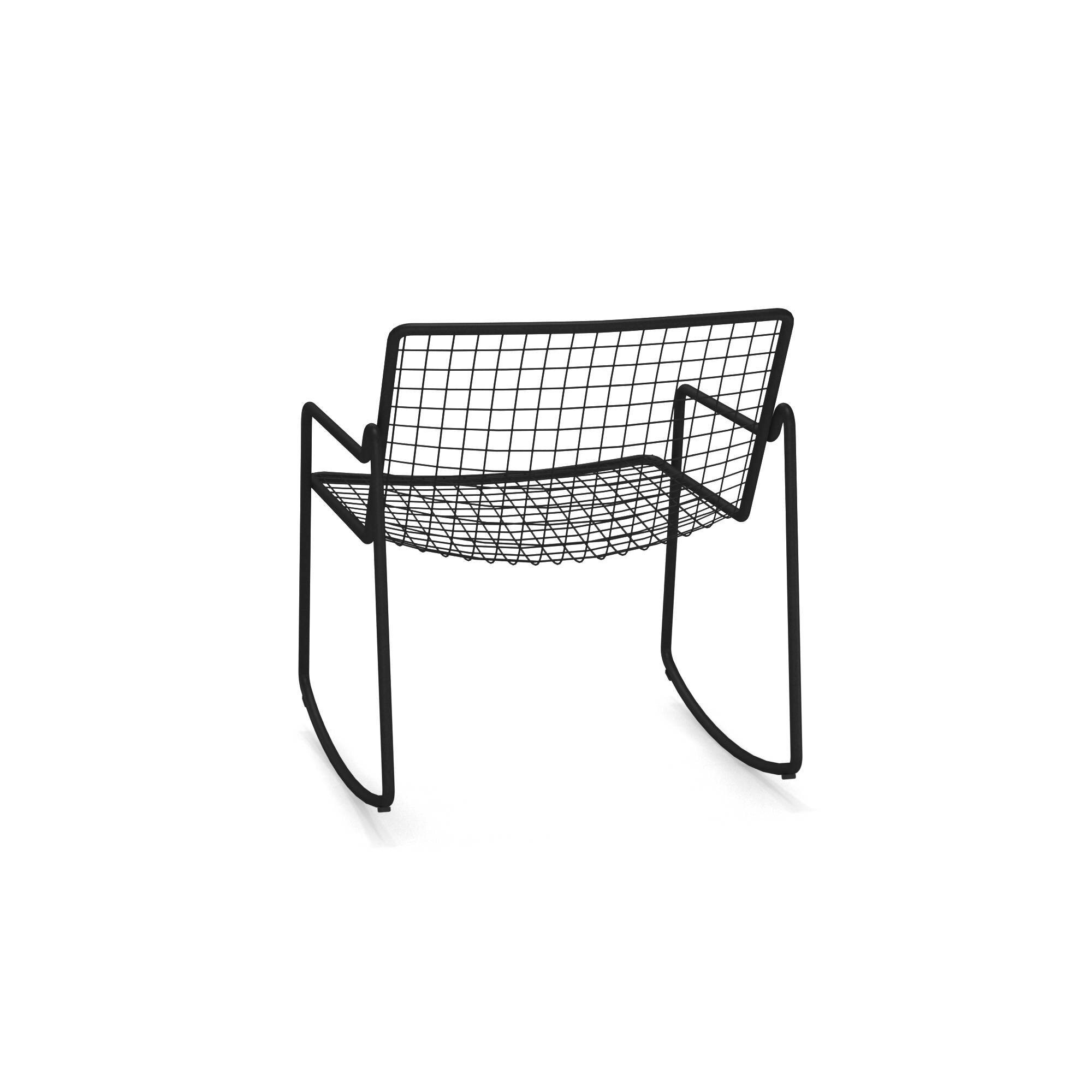 Emu Rio swing lounge chair, black | Finnish Design Shop