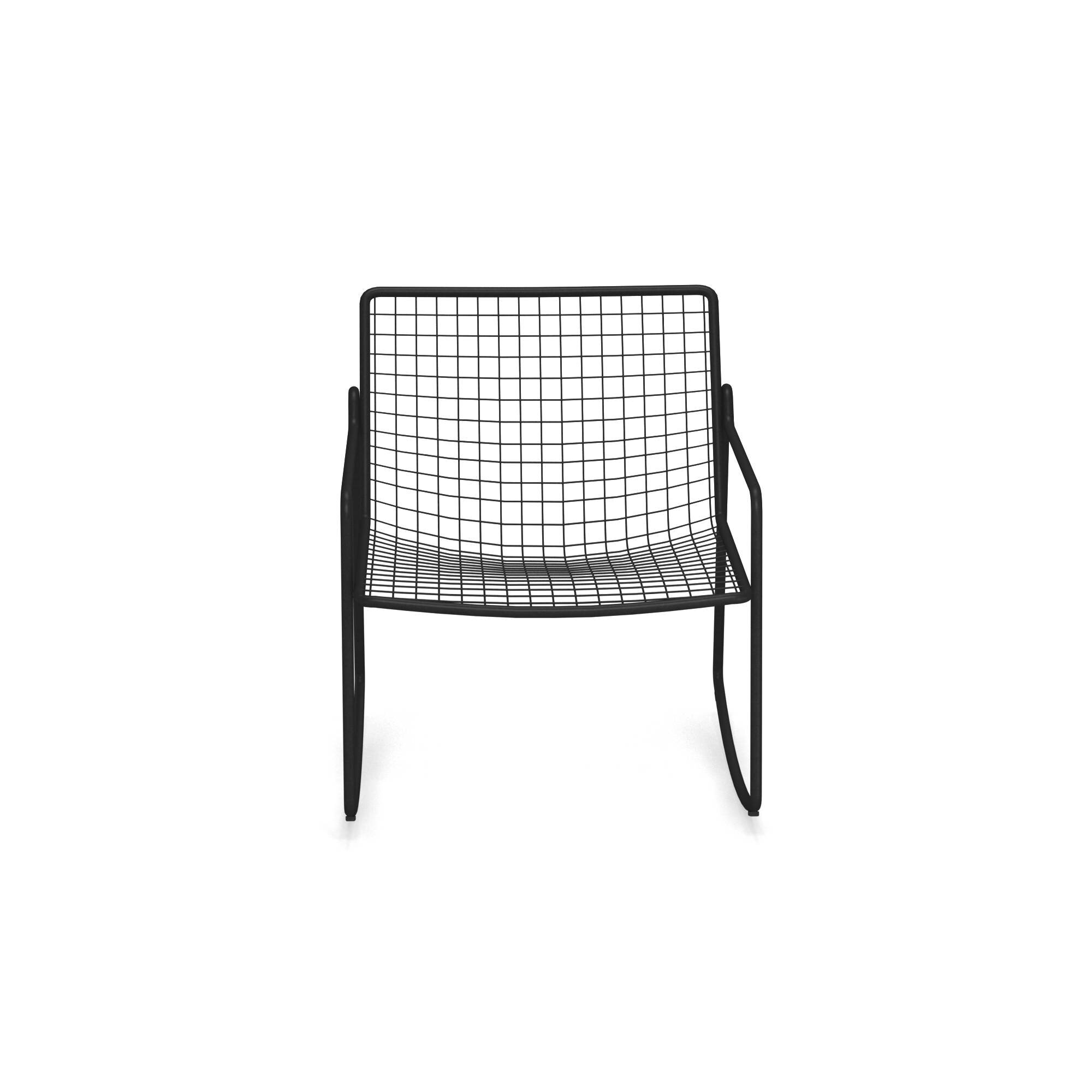 Emu Rio swing lounge chair, black | Finnish Design Shop