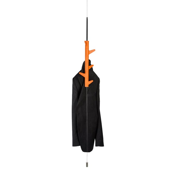 Inno Oka hanging coat rack, orange | Finnish Design Shop
