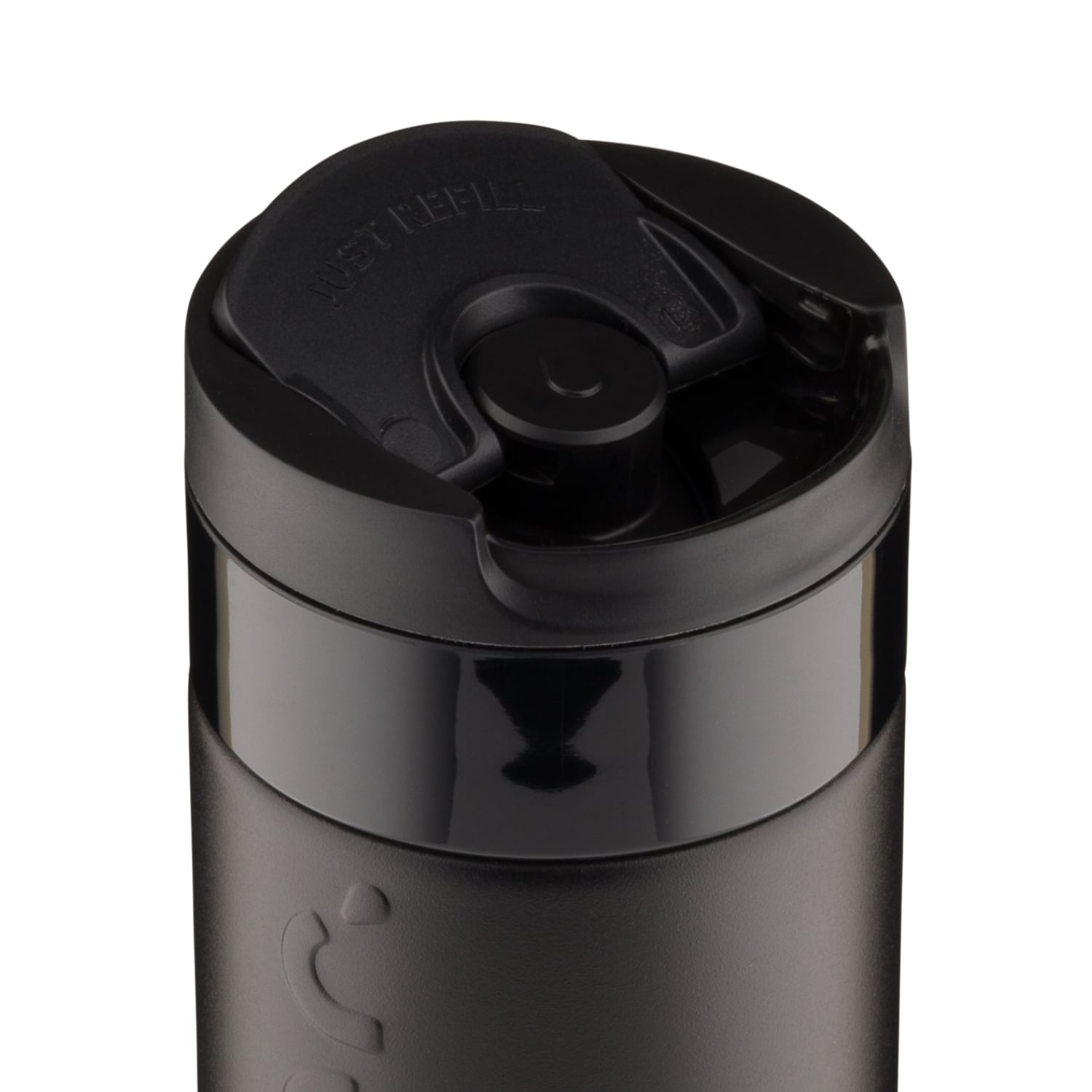 Dopper Travel Mug thermo mug, 400 ml, blazing black | Finnish Design Shop