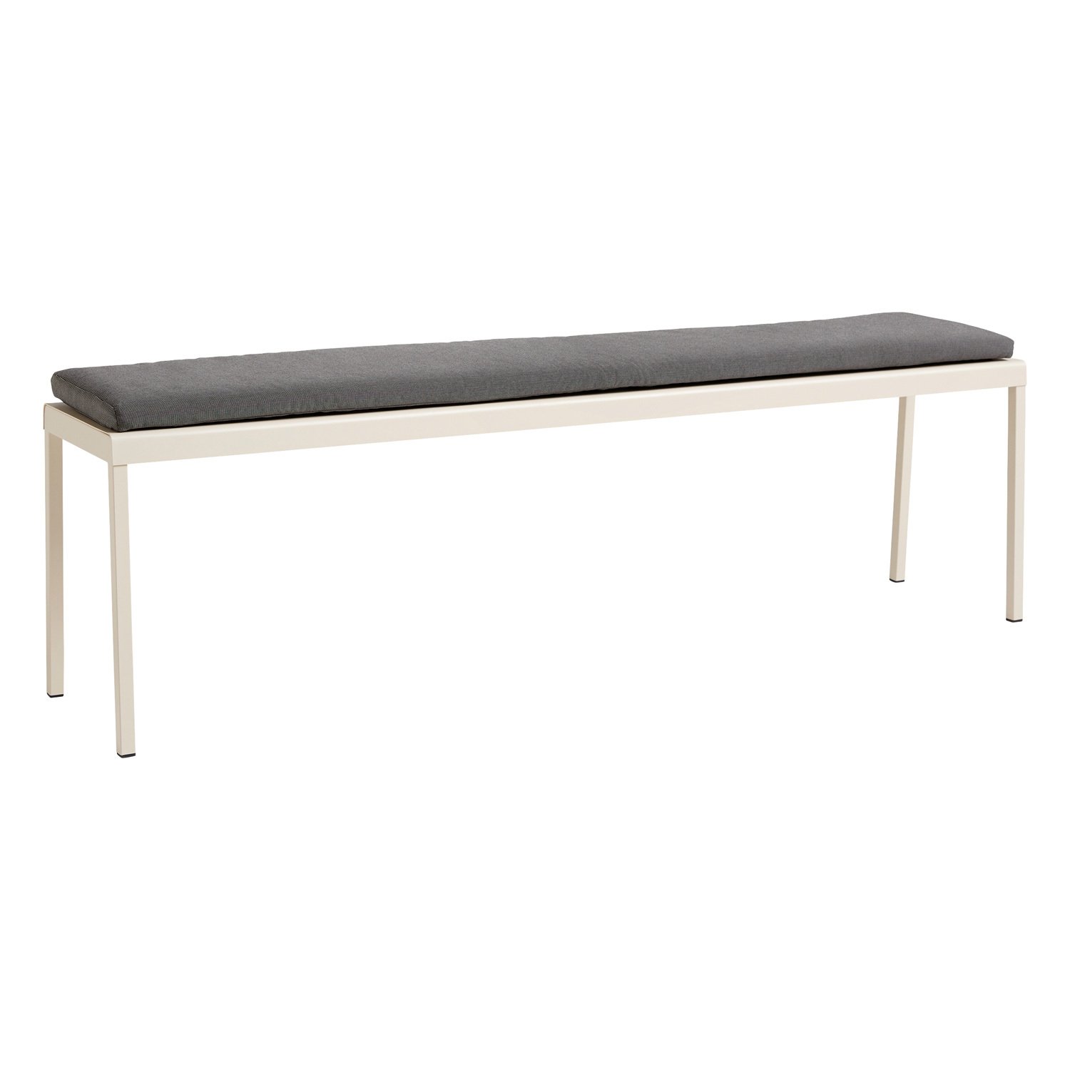 HAY Balcony cushion for 119,5 cm bench, black pepper | Finnish Design Shop