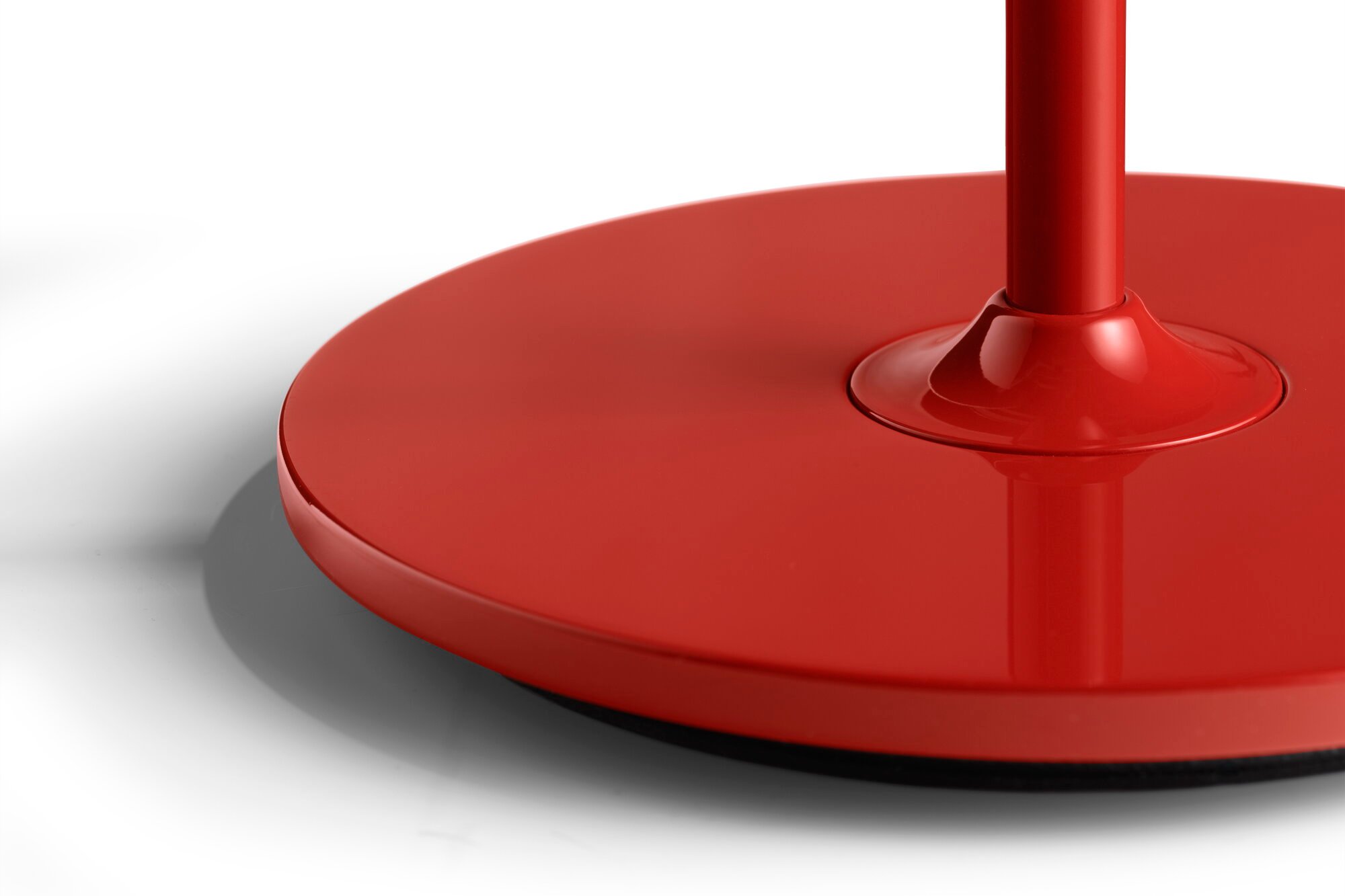 HAY Common table lamp base, signal red steel | Finnish Design Shop