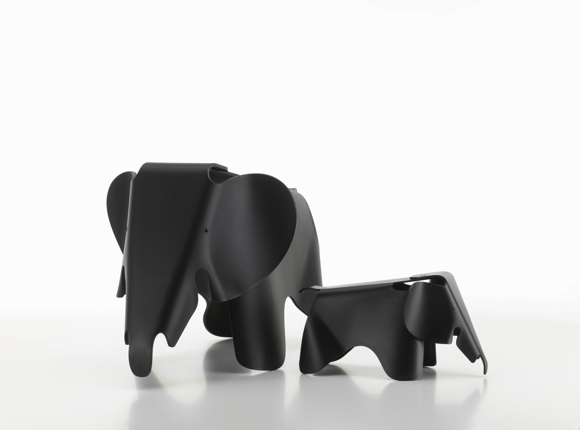 Vitra Eames Elephant, small, deep black RE | Finnish Design Shop UK
