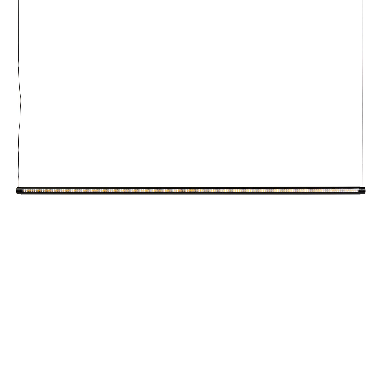 HAY Factor Linear pendant, Directional 1500, soft black | Finnish ...