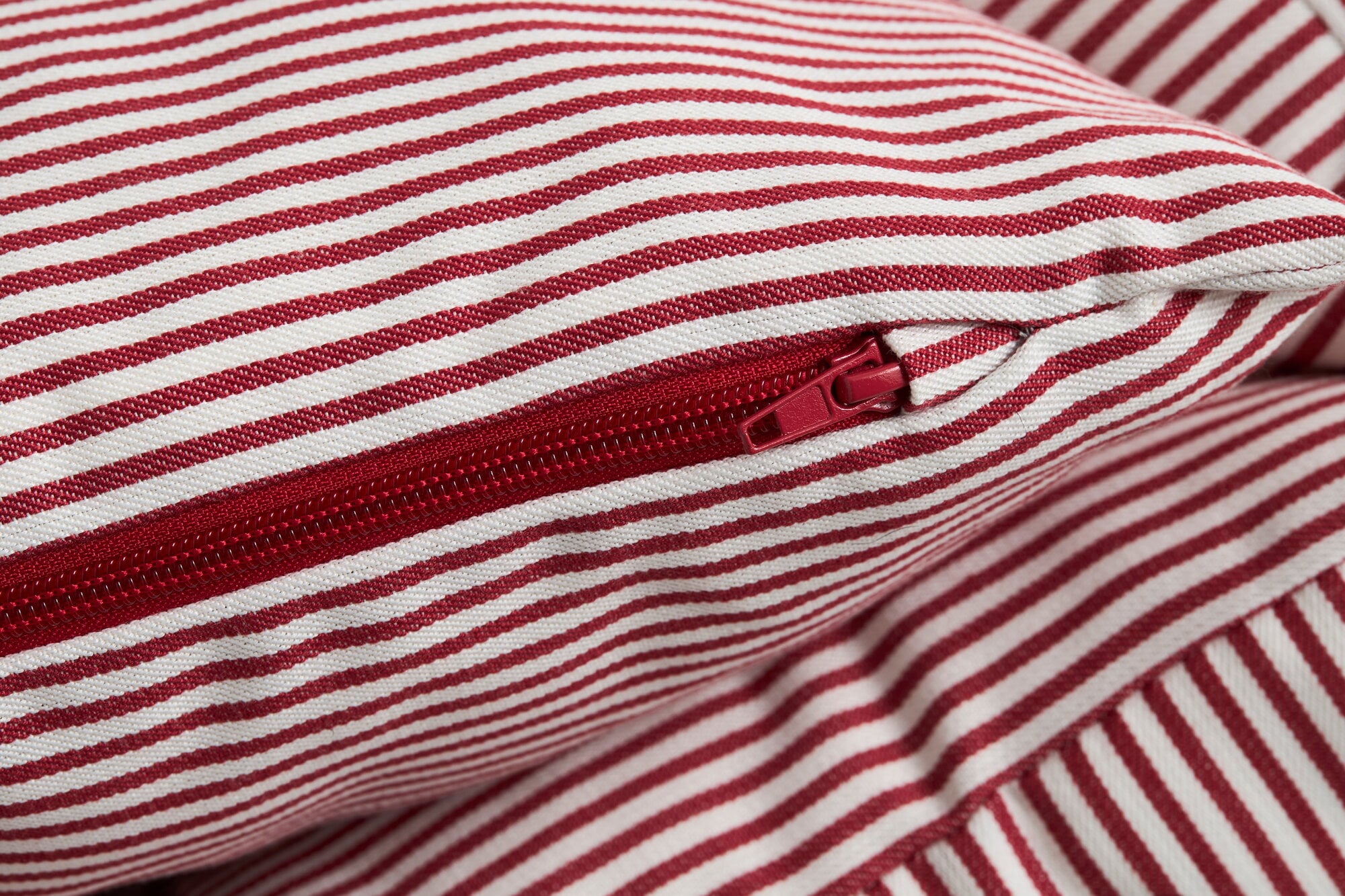 HAY Dogs bed, M, stripe, red - white | Finnish Design Shop