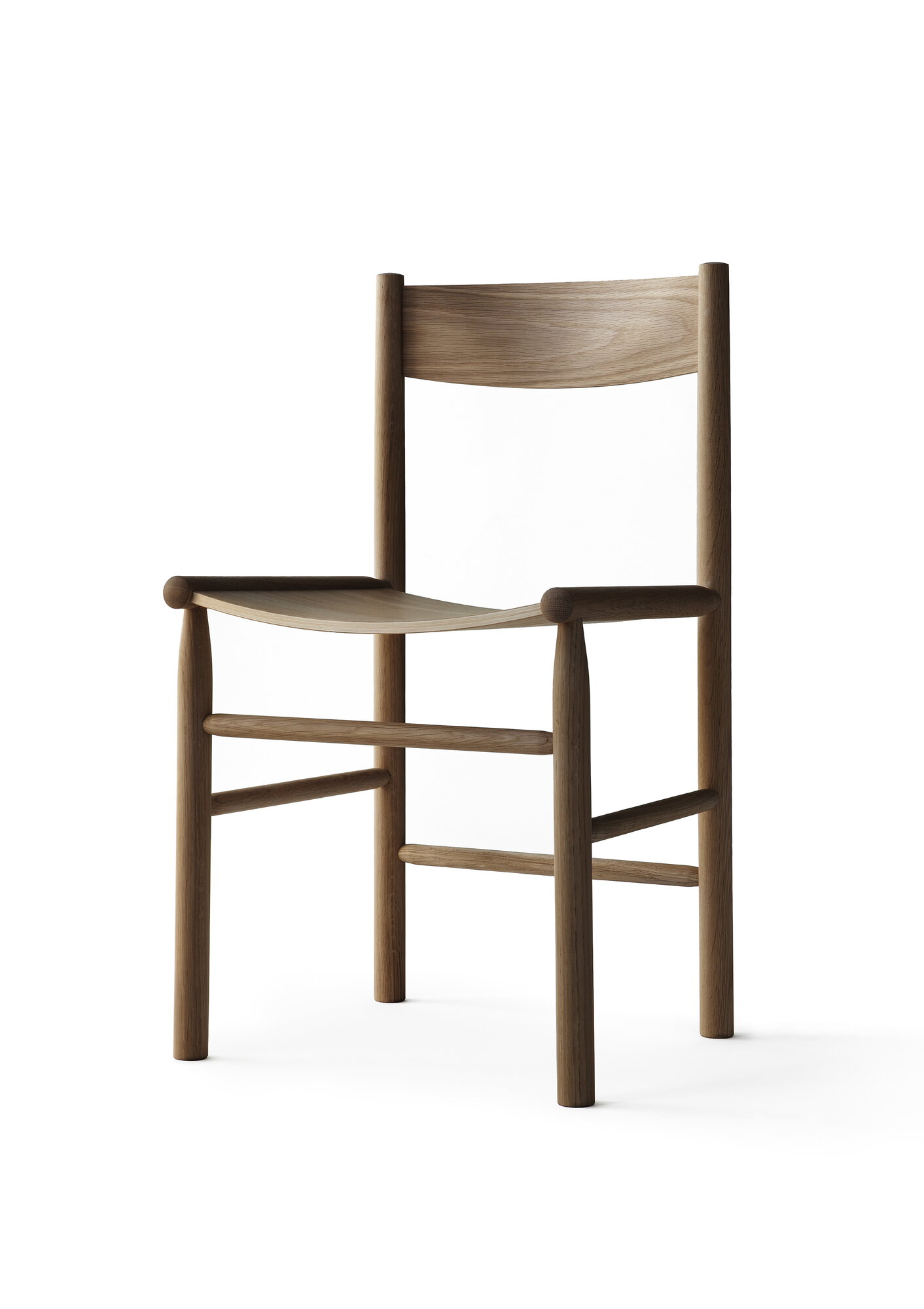 Nikari Akademia chair, lacquered smoked oak | Finnish Design Shop