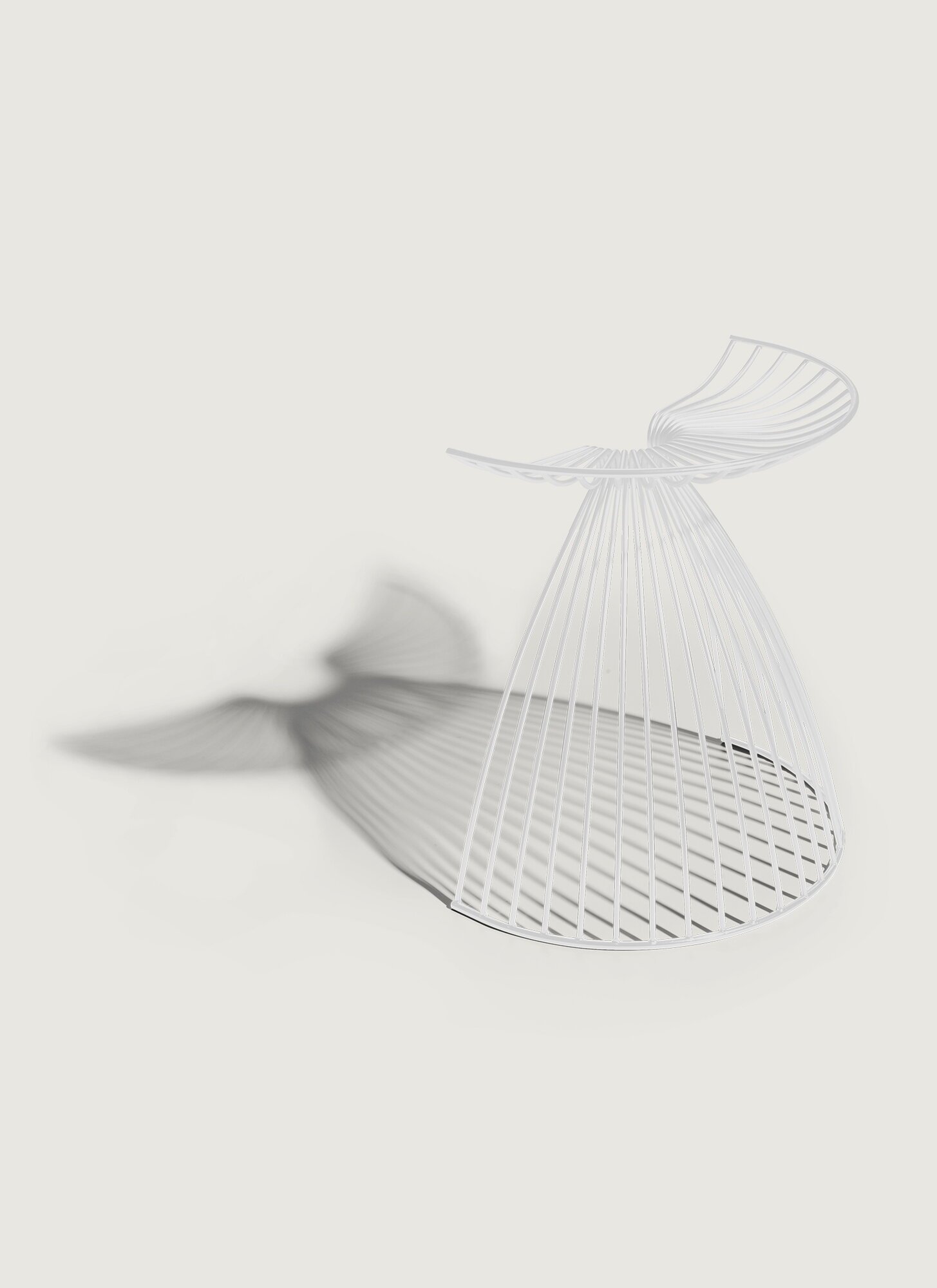 Møbel Copenhagen Sgabello Angel, bianco | Finnish Design Shop