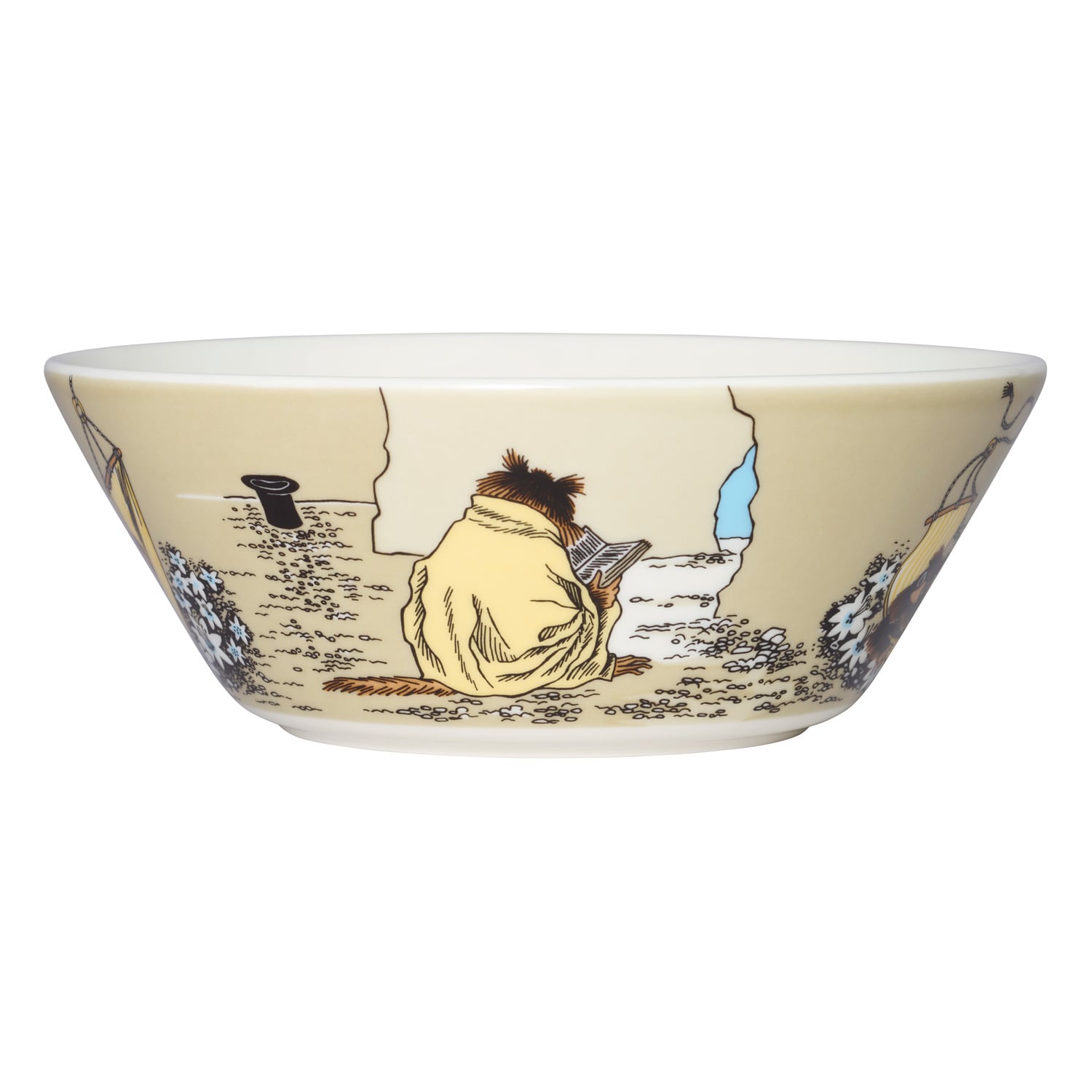 Moomin Arabia Muumi kulho, Piisamirotta, beige | Finnish Design Shop